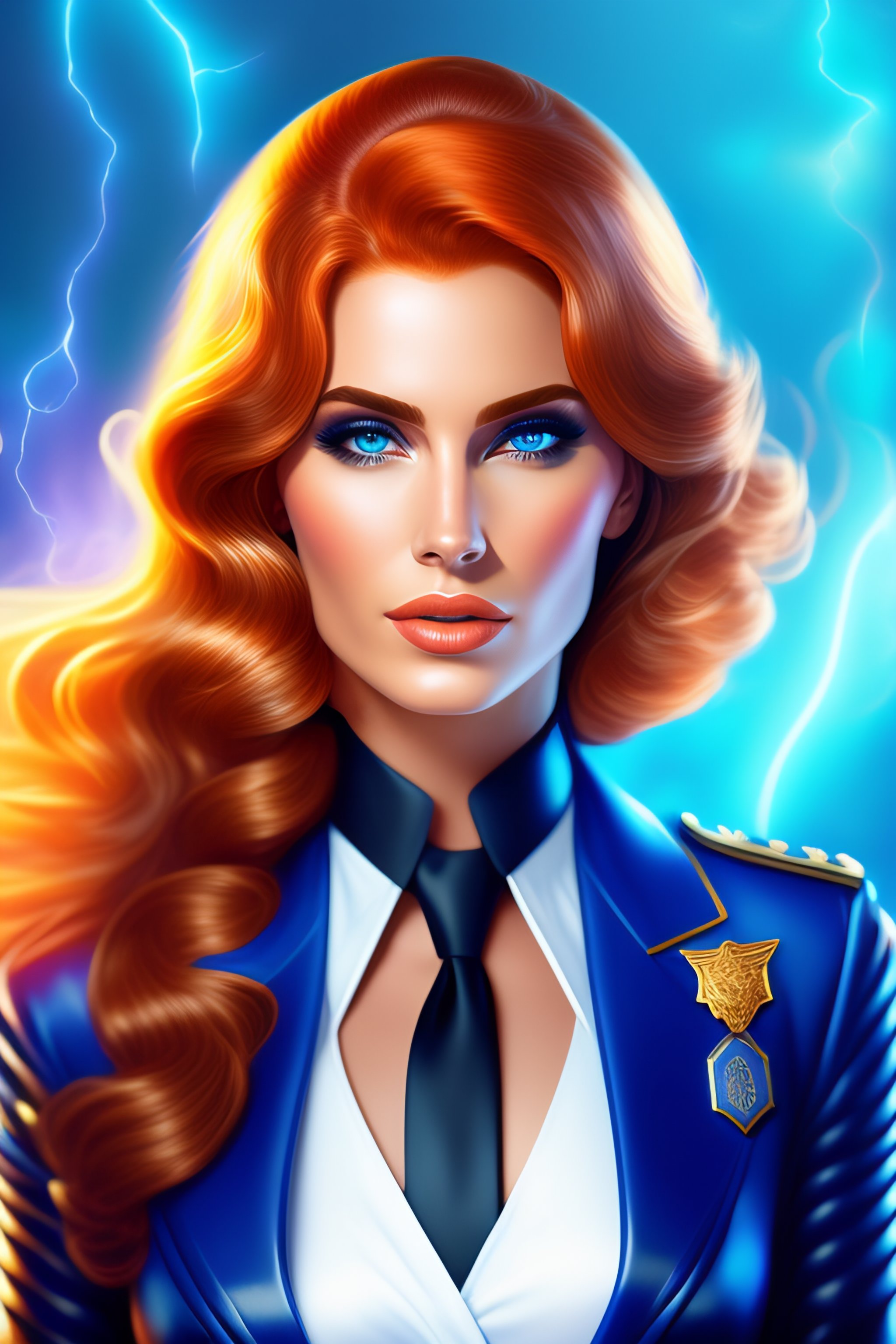 Lexica - Brunette male detective Infront, noir, behind blonde hair ...