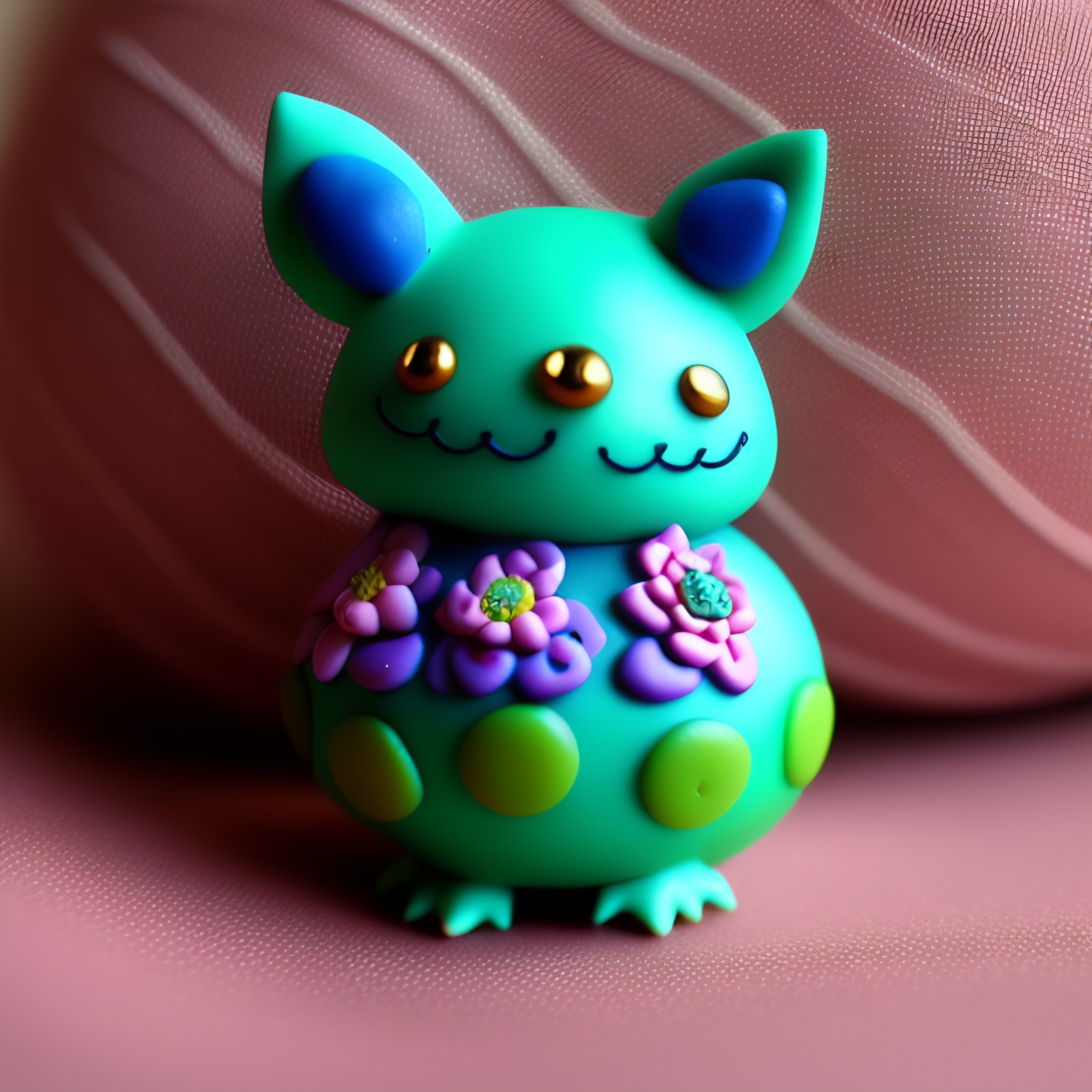 Lexica - Polymer clay fantasy creature