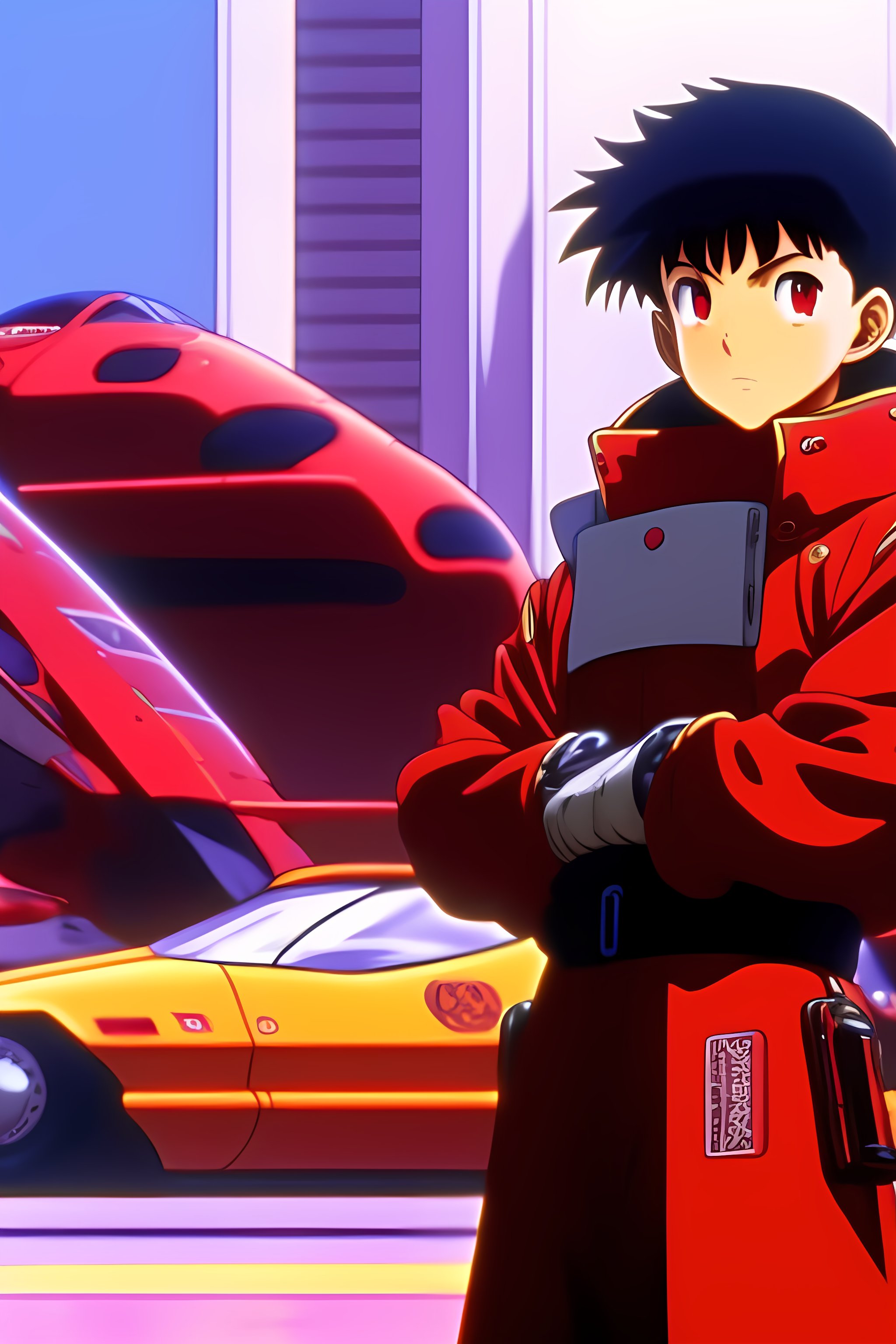 Lexica - Vintage anime screenshot from Akira, 90’s anime aesthetic ...