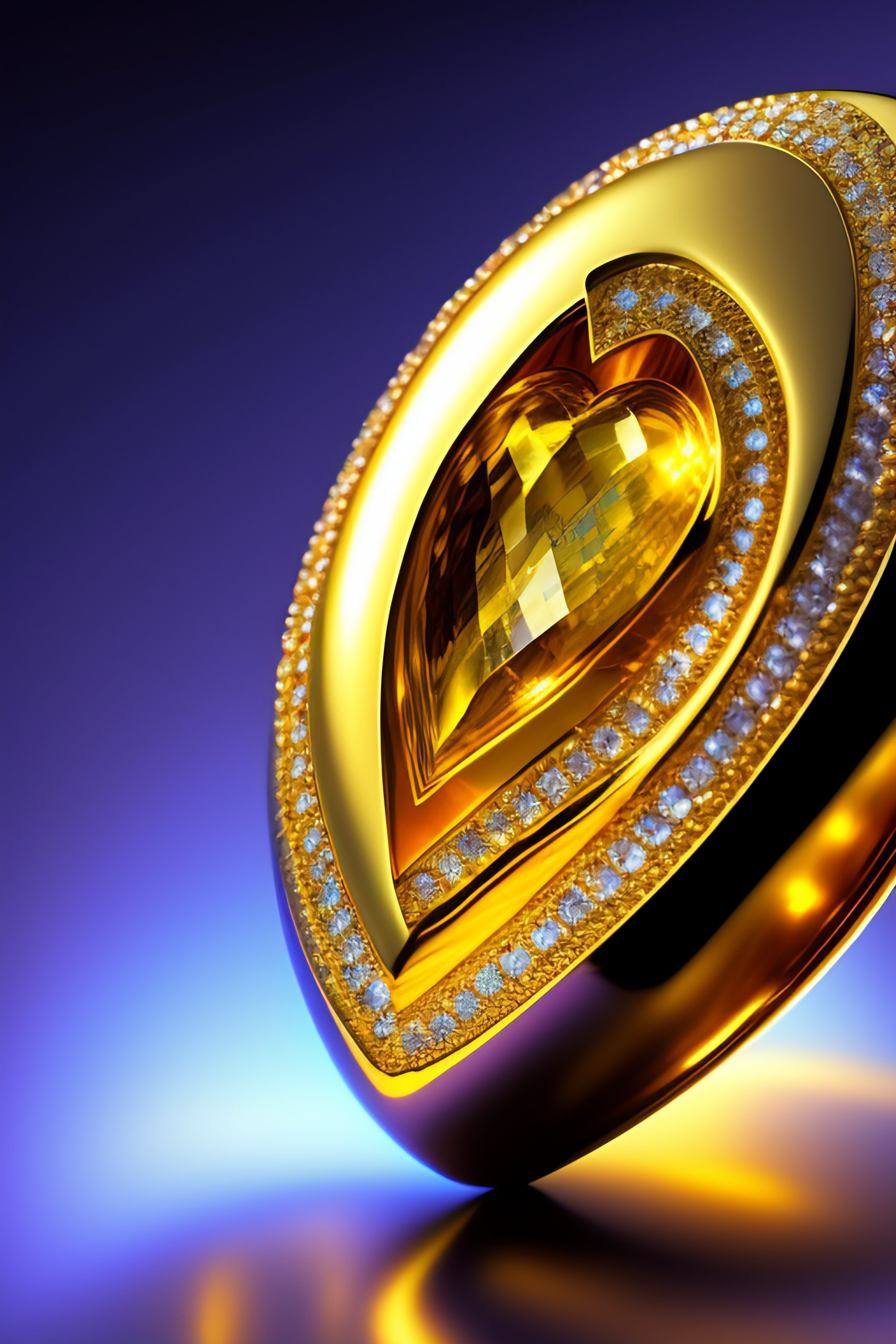 Lexica - Realistic image of a small antique golden luminous key inside ...