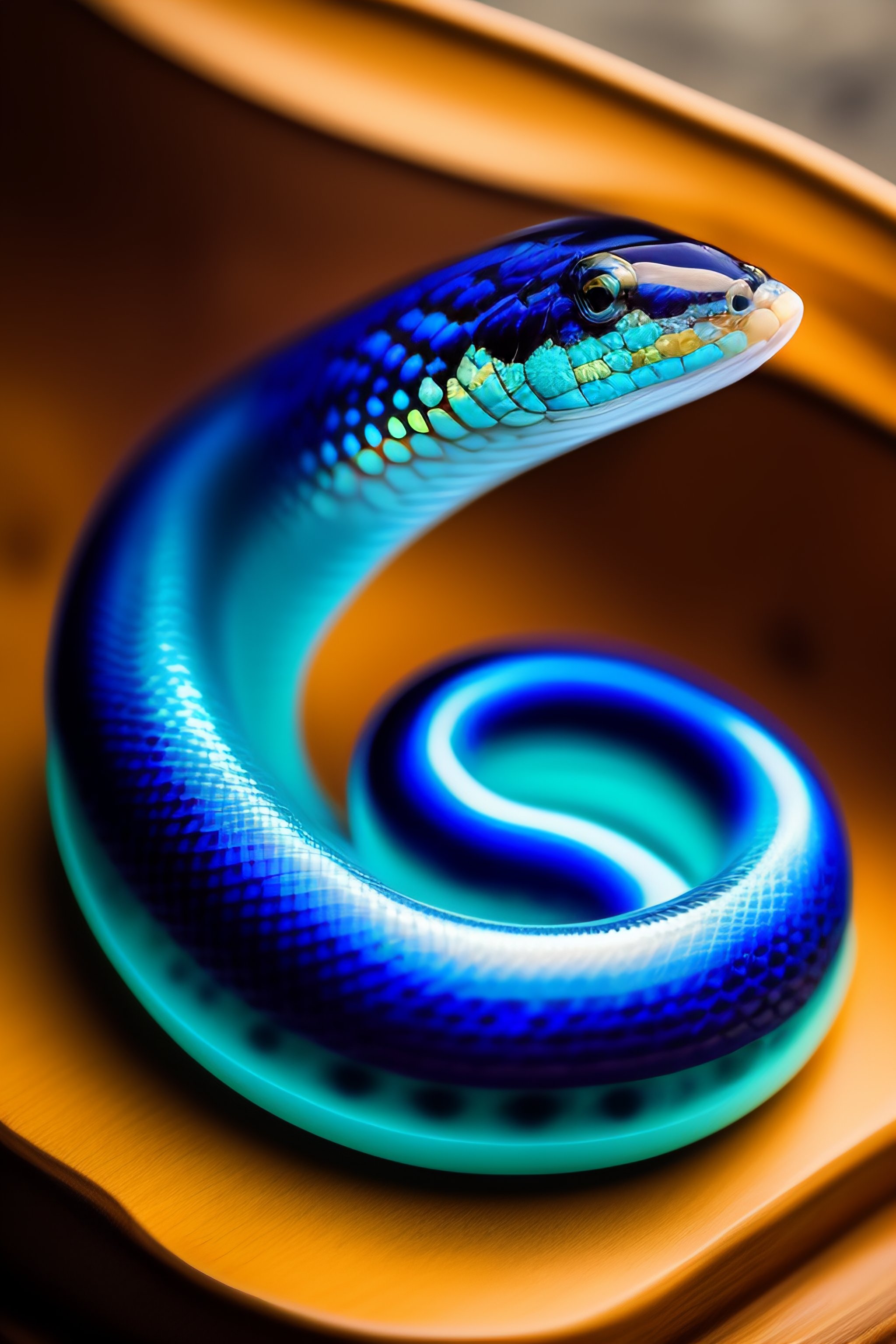 Lexica - Blue snake magic