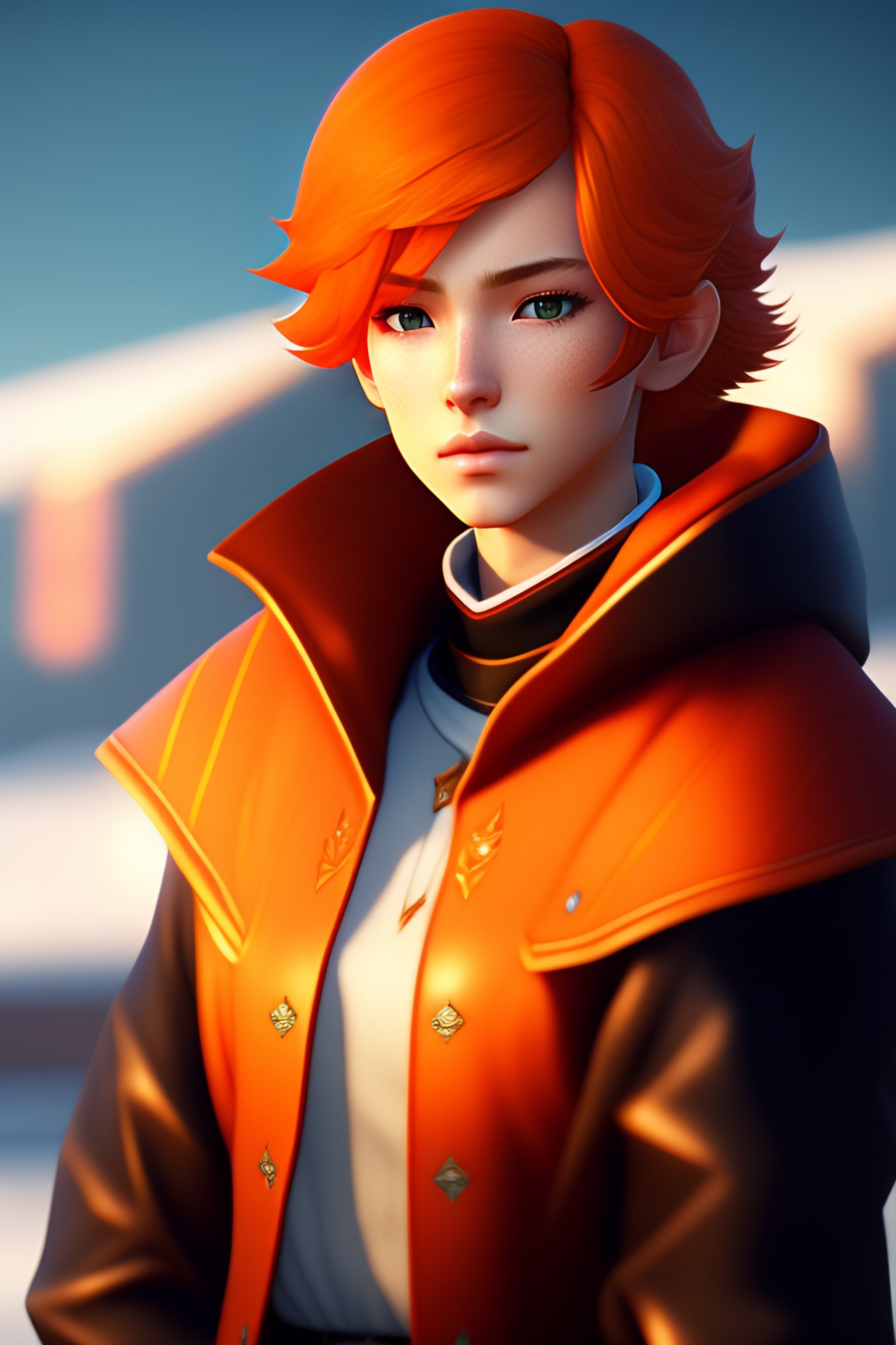 Lexica - Anime,beautiful androgynous man, cute-fine-face, pretty face ...