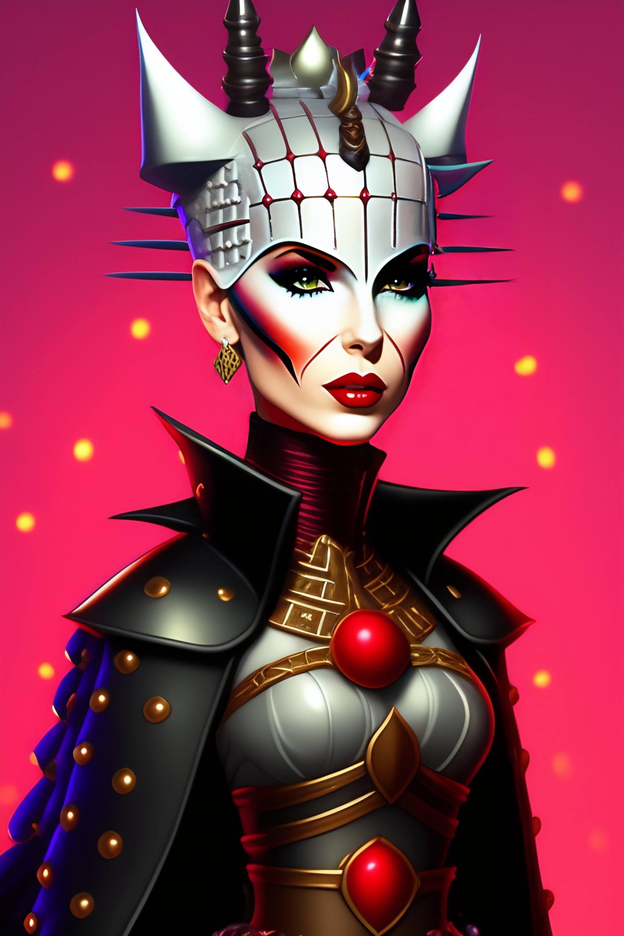 Lexica - Cartoon pfp of hellraiser character