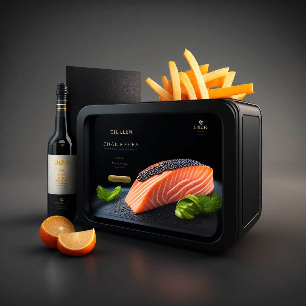 Lexica - ((Best quality)) Commercial photograph, (salmon),caviar ...