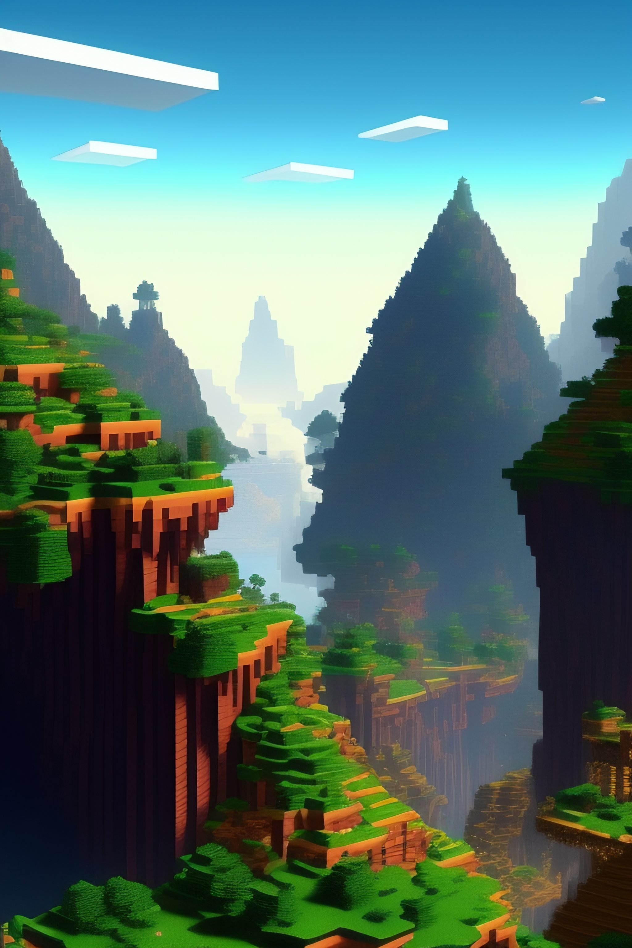 Lexica - Background of a Minecraft rpg world