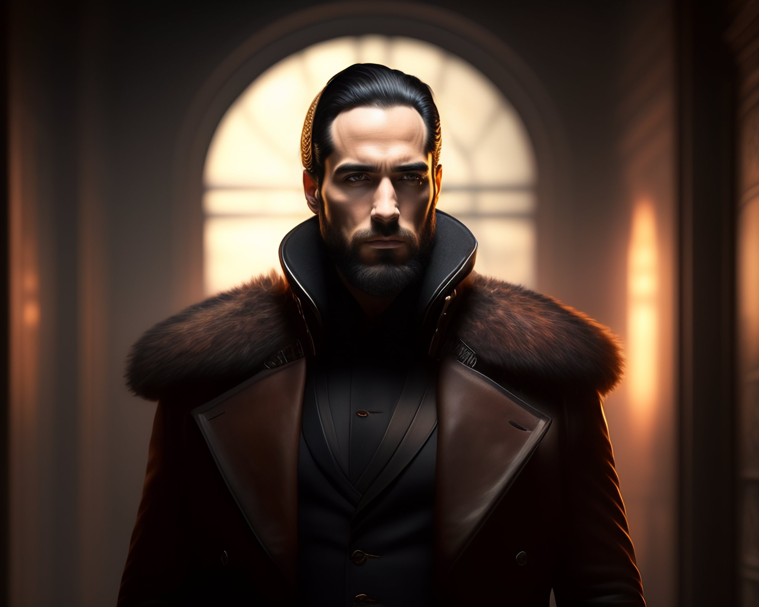 Lexica - Epic professional digital art hungry man, atmospheric lighting ...