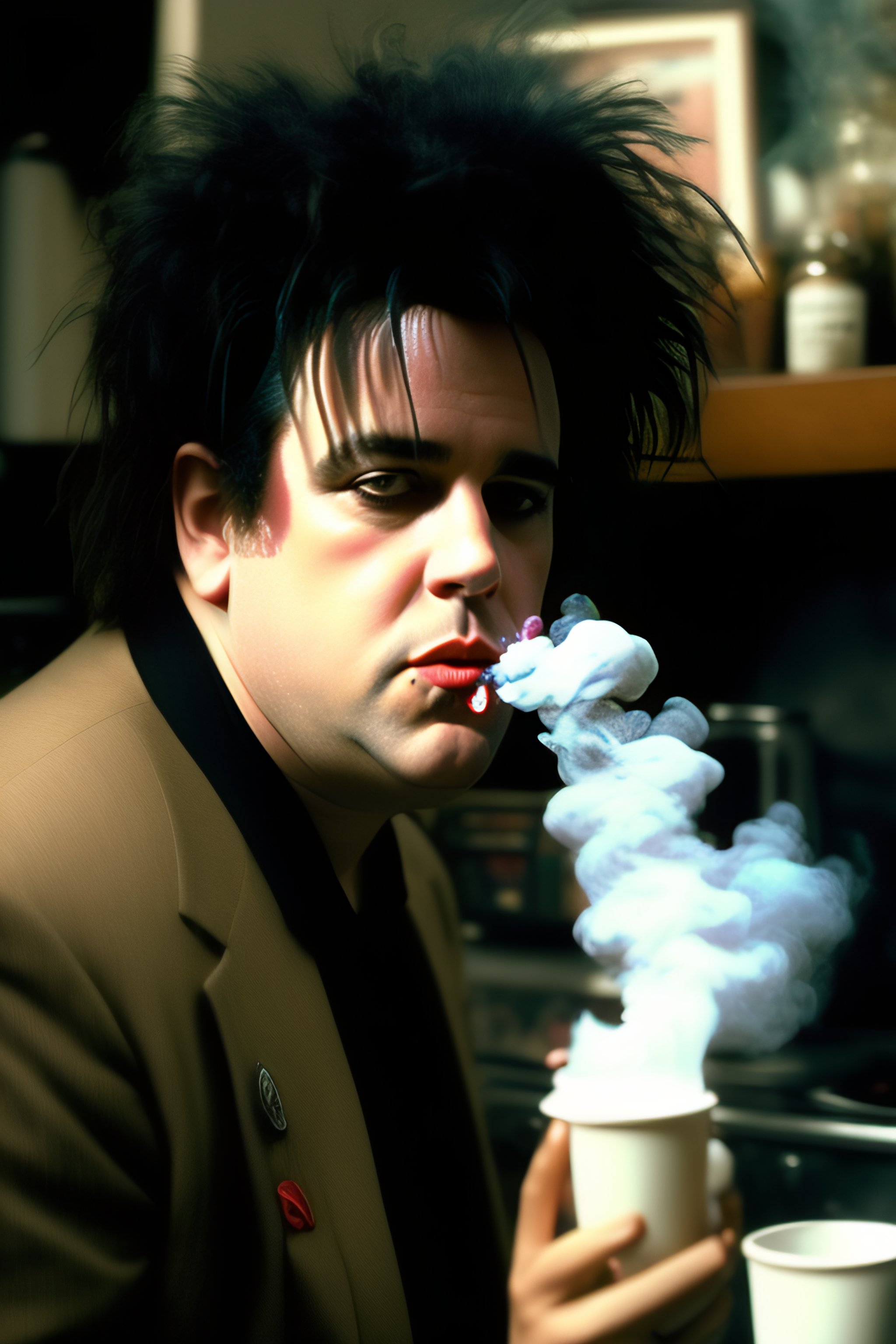 Lexica - Robert smith smoking weed