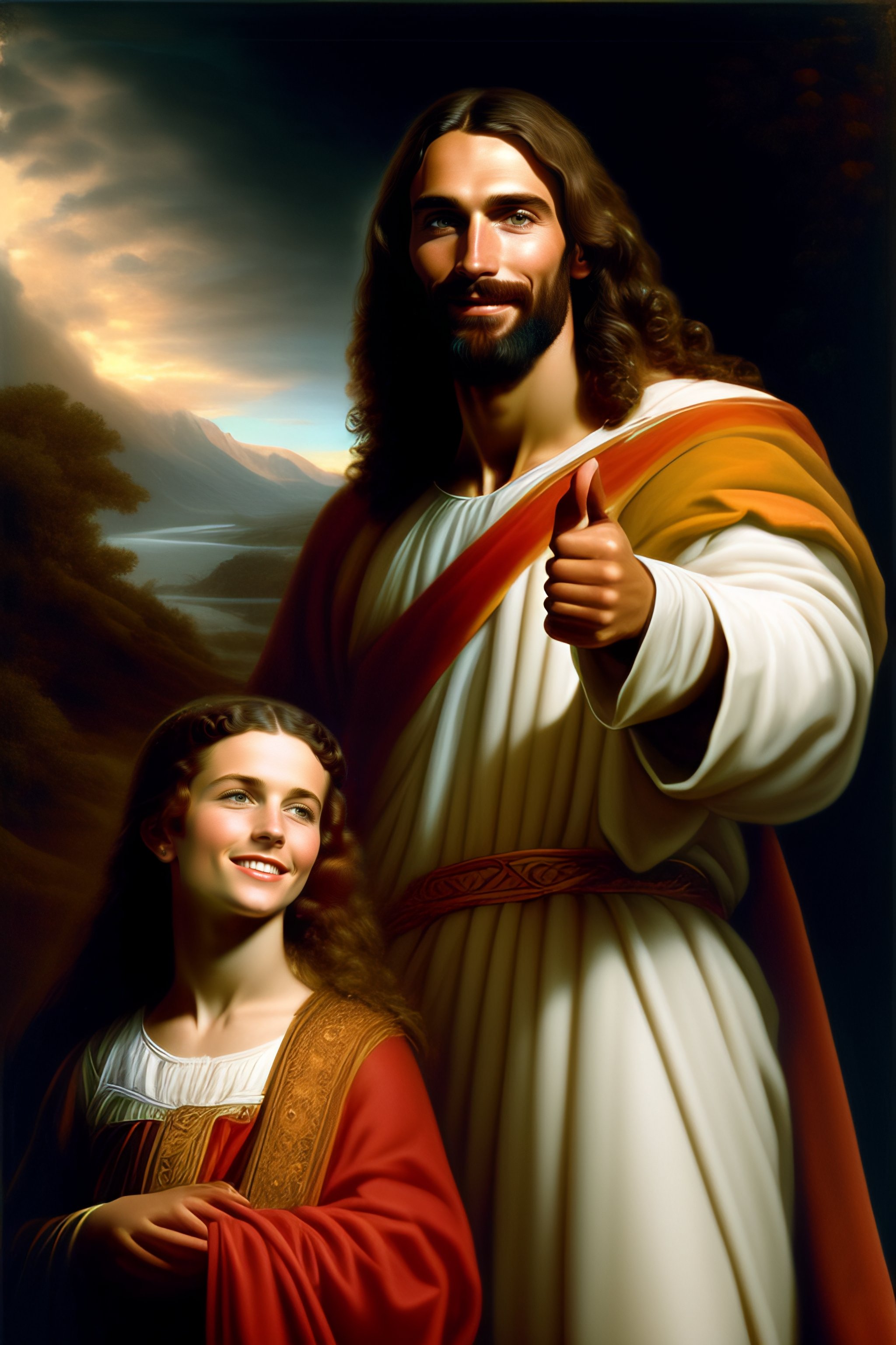 Jesus Christ Smiling Lds
