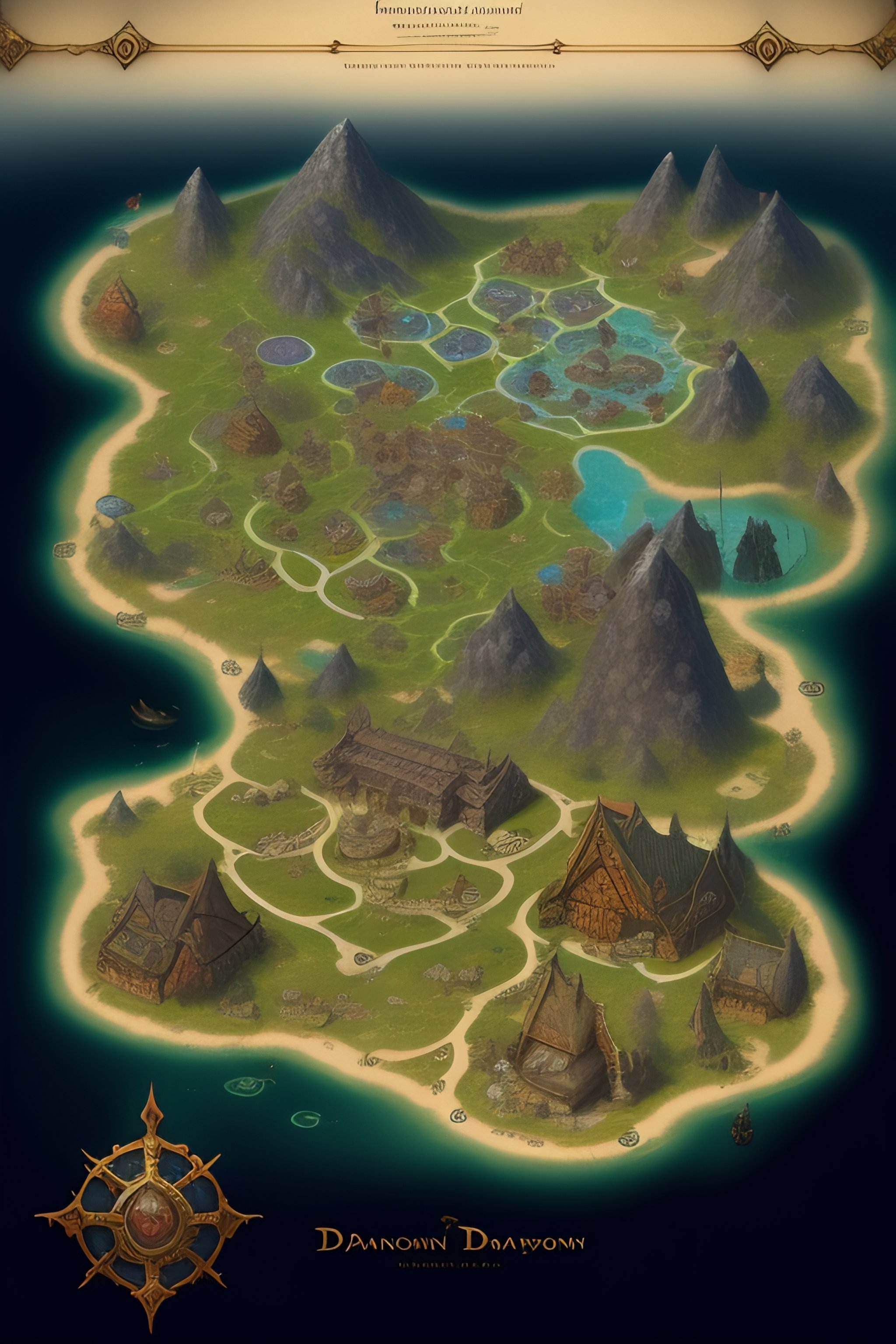 Lexica - Dungeons and dragons, forgotten realms, town map, swamp ...