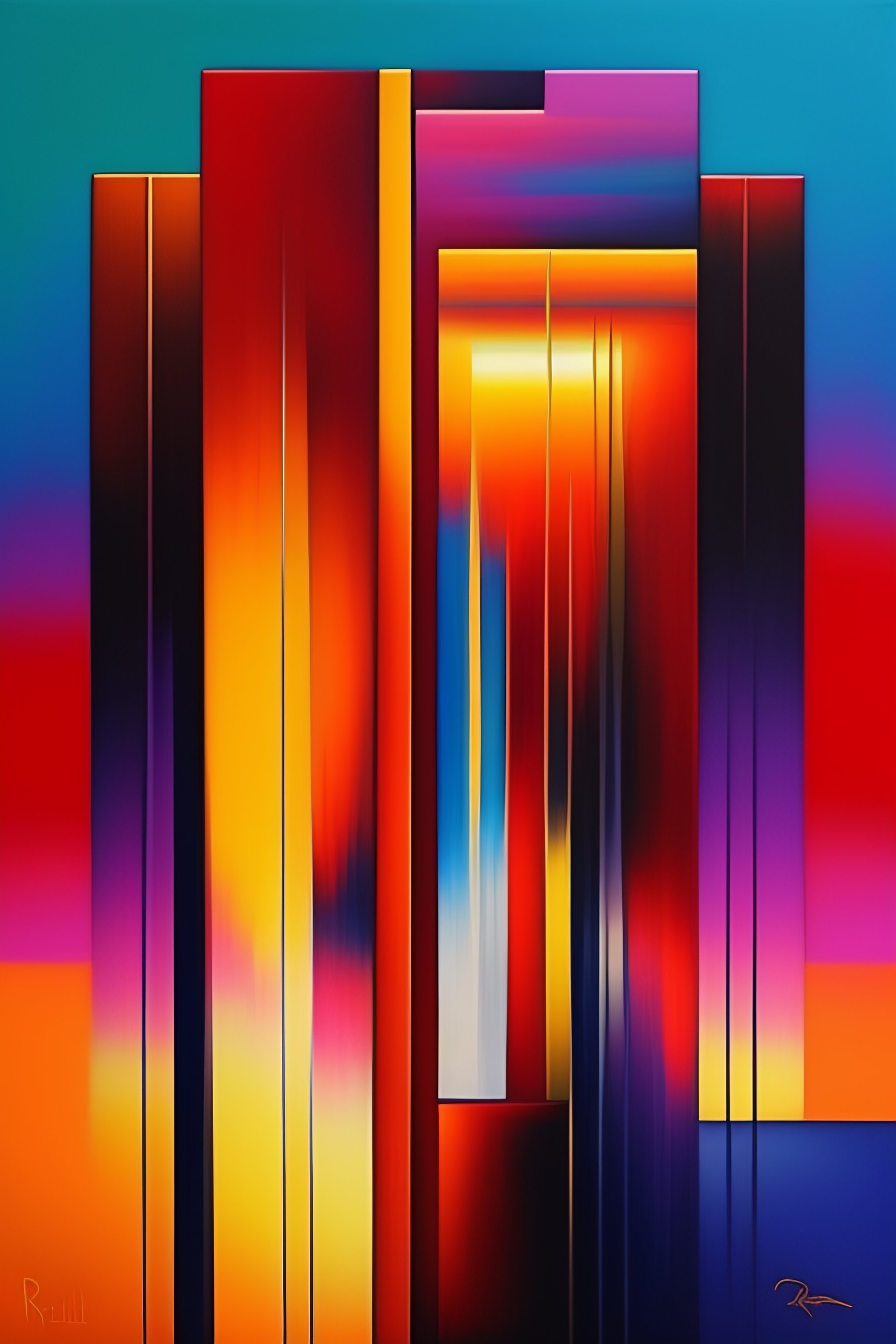 Lexica - Diseñar un cuadro abstracto con el estilo del pintor español ...