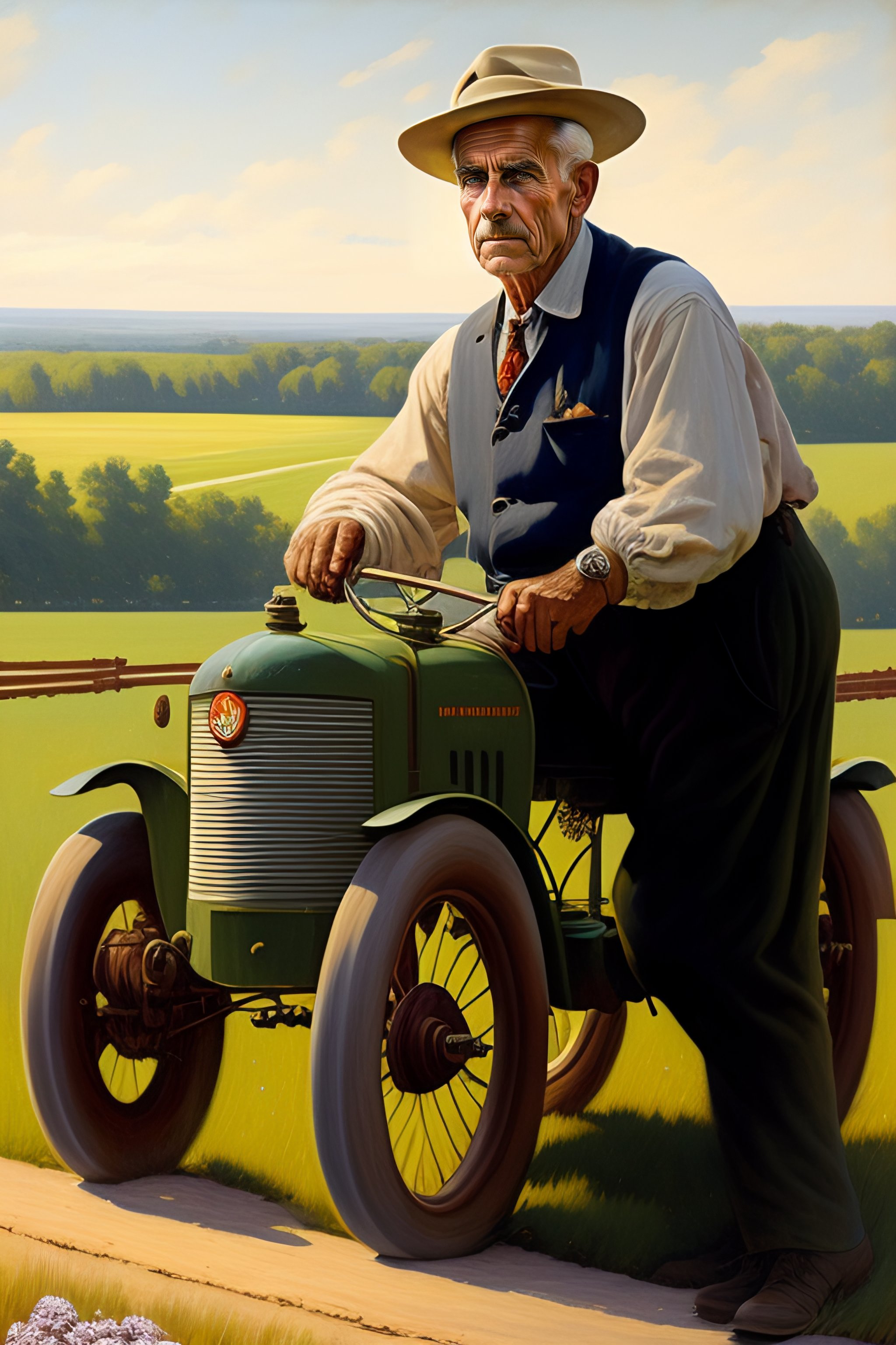 Lexica - High quality high detail painting by norman rockwell, hd, old ...