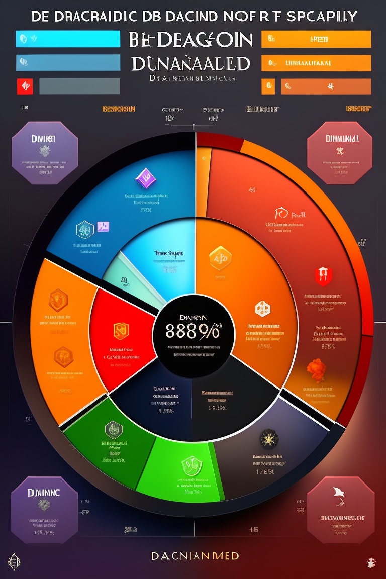 Lexica - DnD inspired pie chart which shows 8% for dragon, 30% for ...