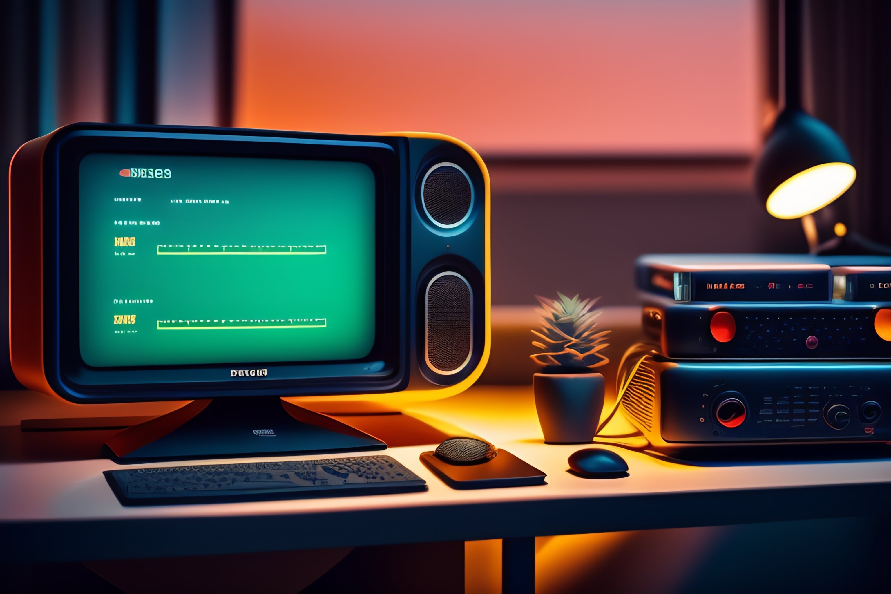 Lexica - Retro style, code view