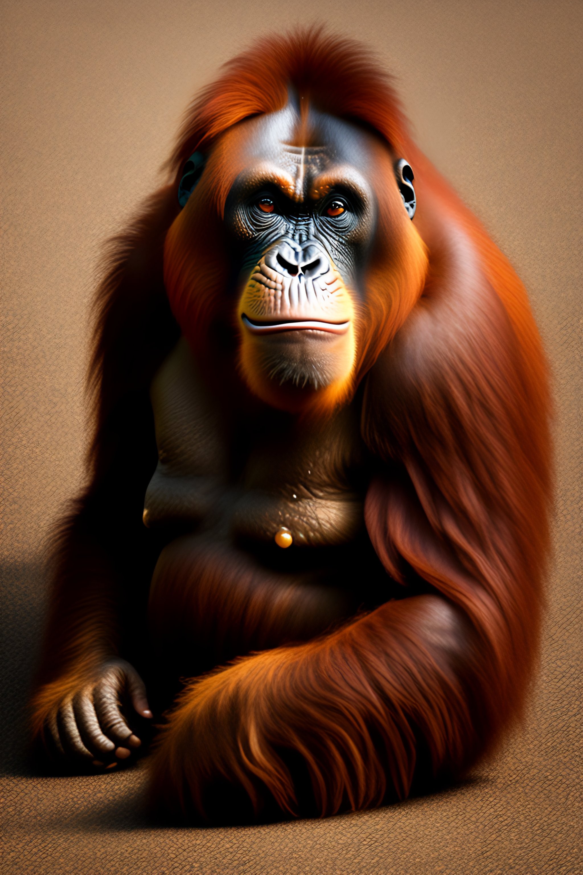 Angry Orangutan