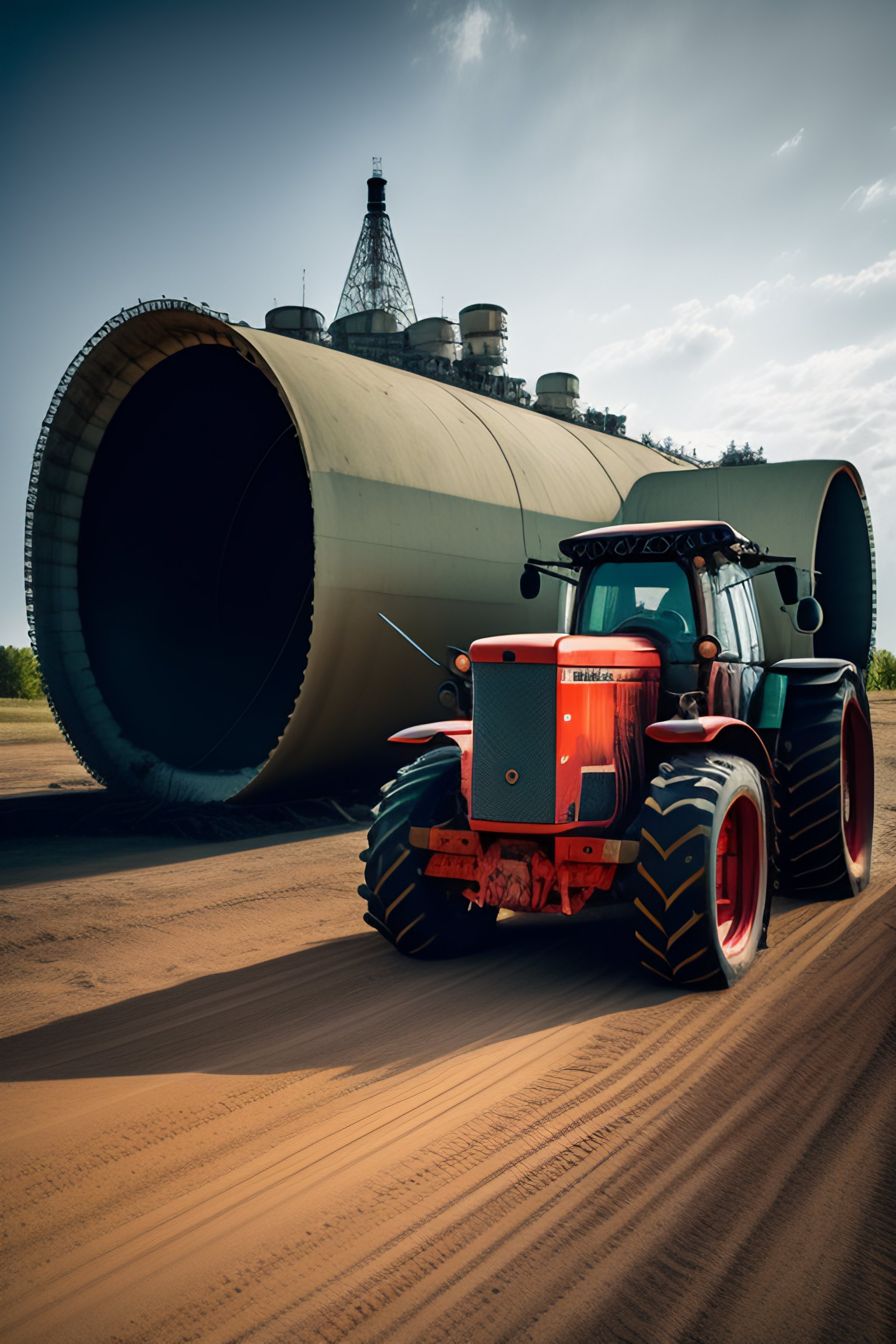 Lexica - Devil on a tractor in chernobyl