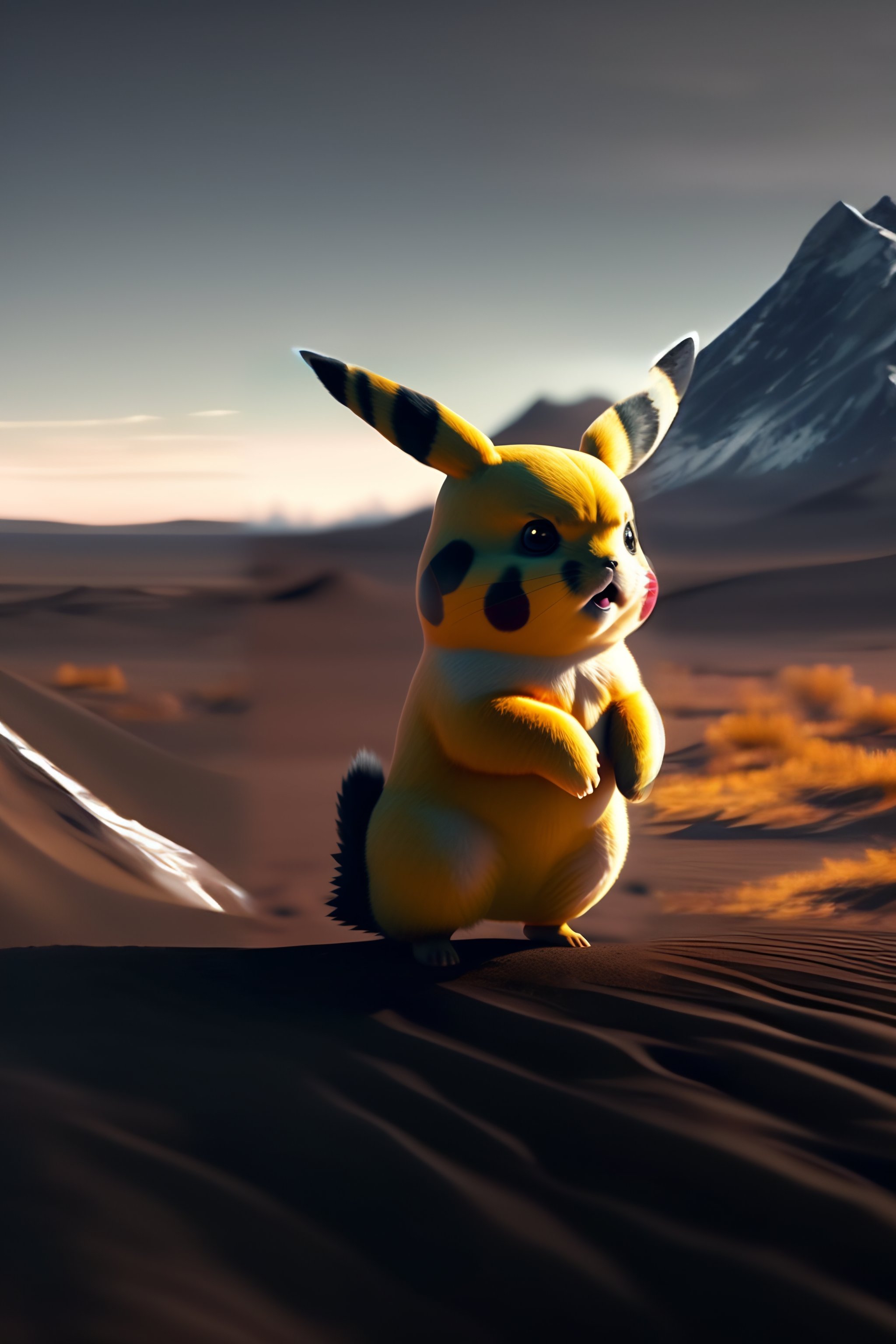 Lexica - Pikachu in interstellar movie