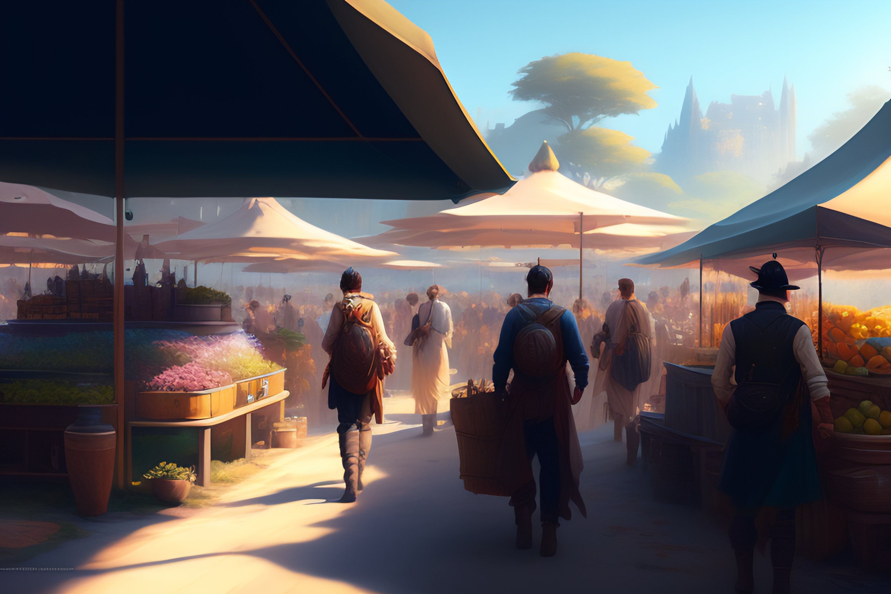 Lexica - Craig mullins and ghibli digital illustration of solarpunk ...