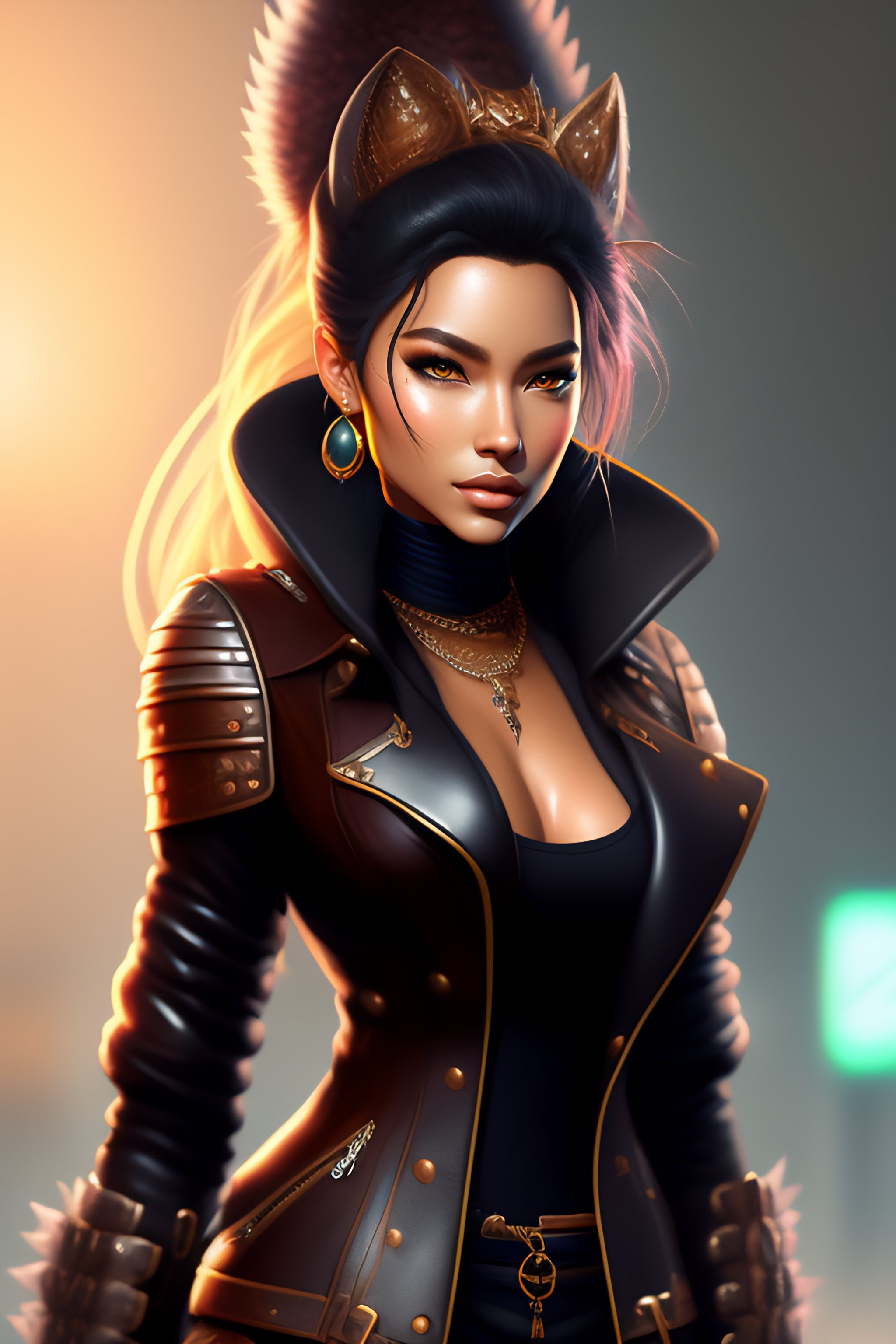 Lexica - Anthro furry humanoid female dragon, leather jacket, checking ...