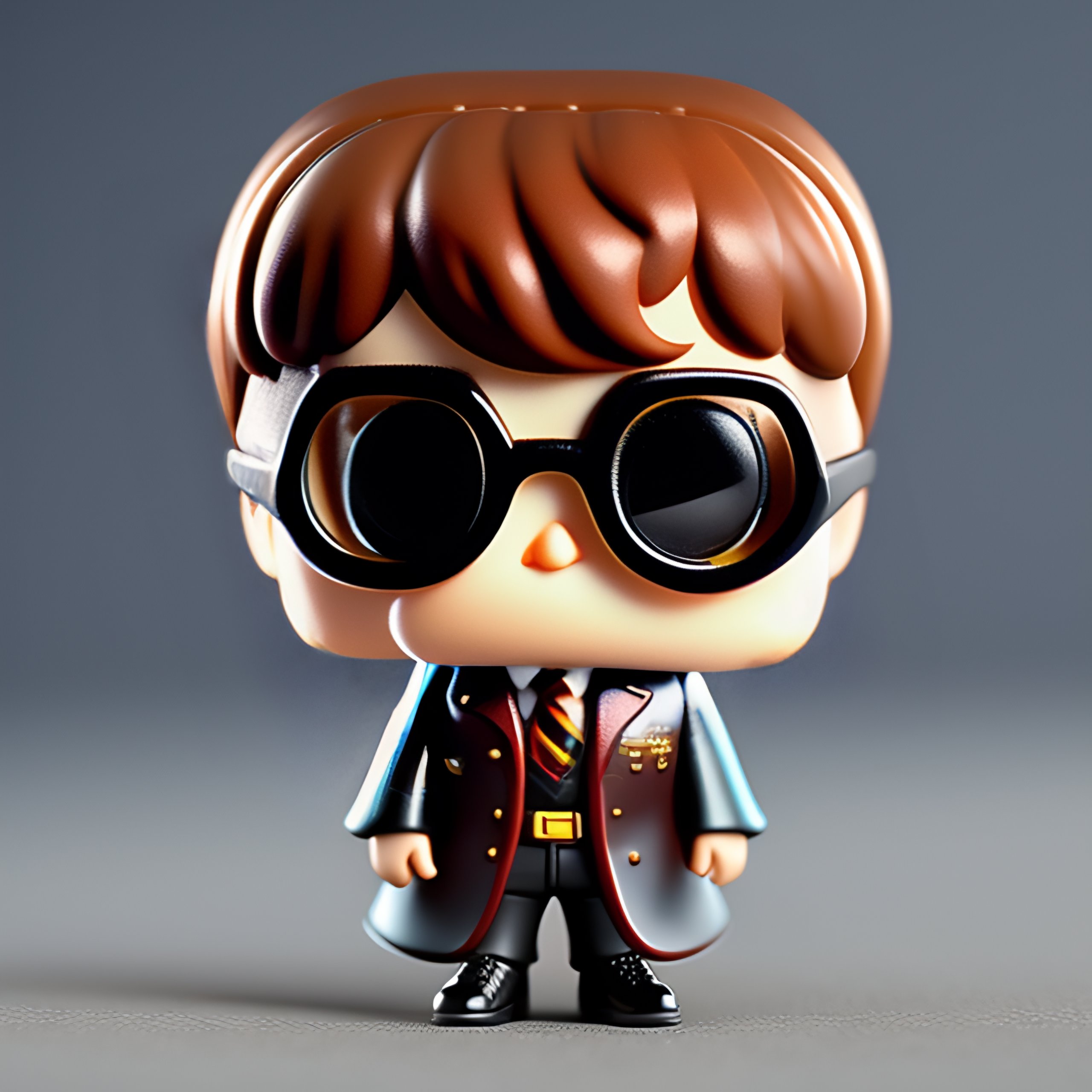 Lexica - Harry Potter rocker funko realistic 3d render --q 5 --ar 1:1