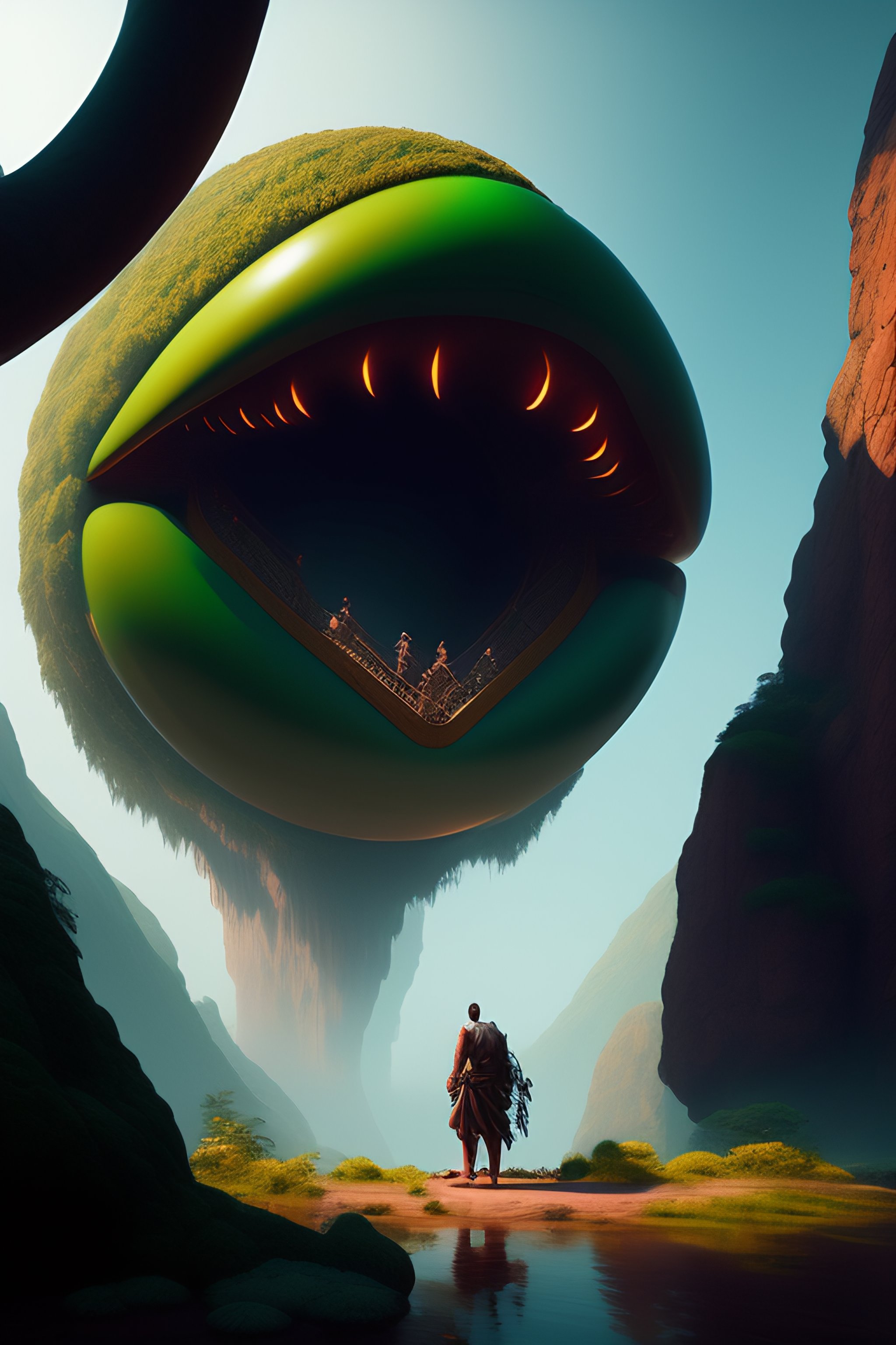 Lexica - A giant cyclops greek mythology big mouth on his belly at ...