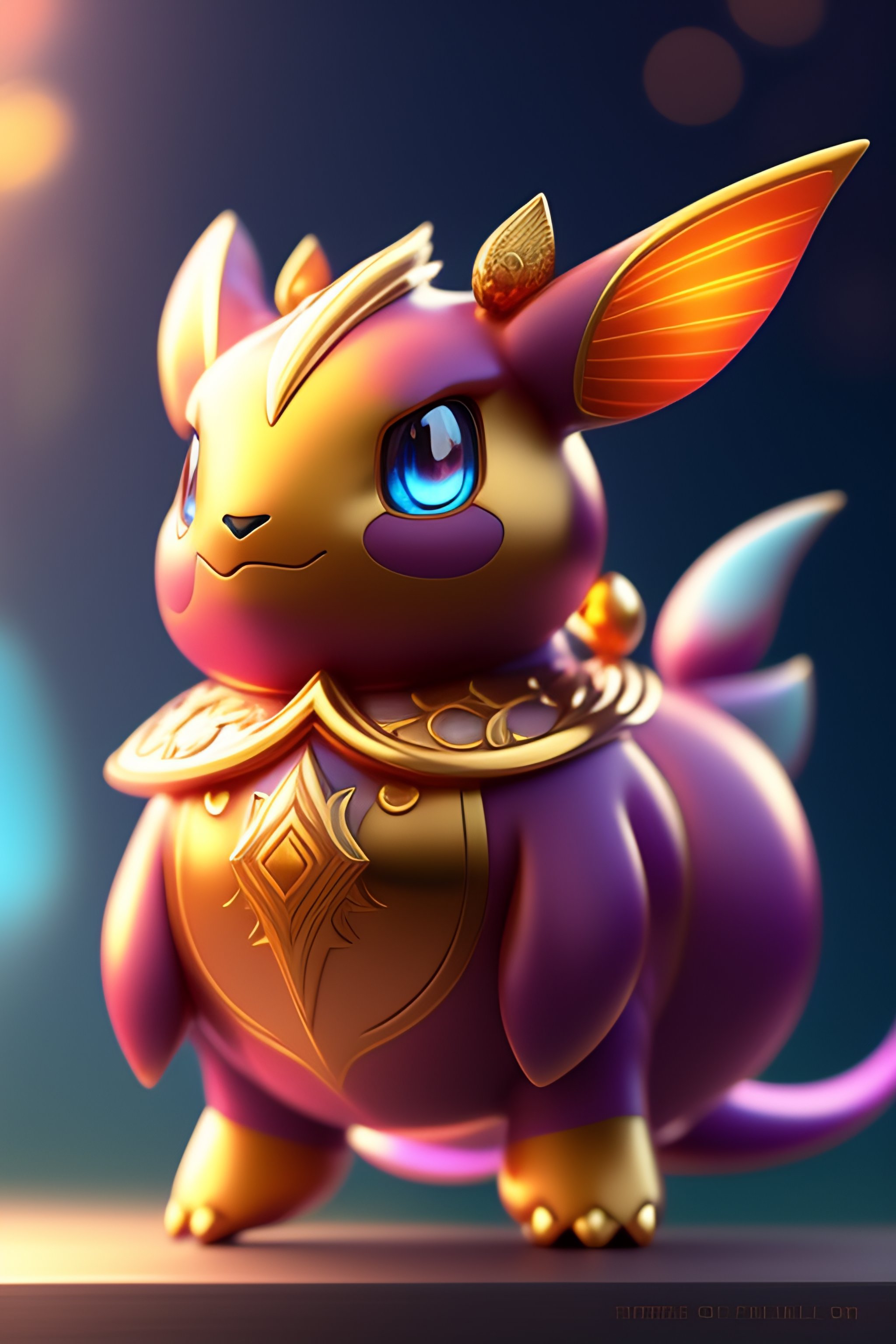 Lexica - A cute psychic type pokemon:: by beeple and James Gilleard and ...