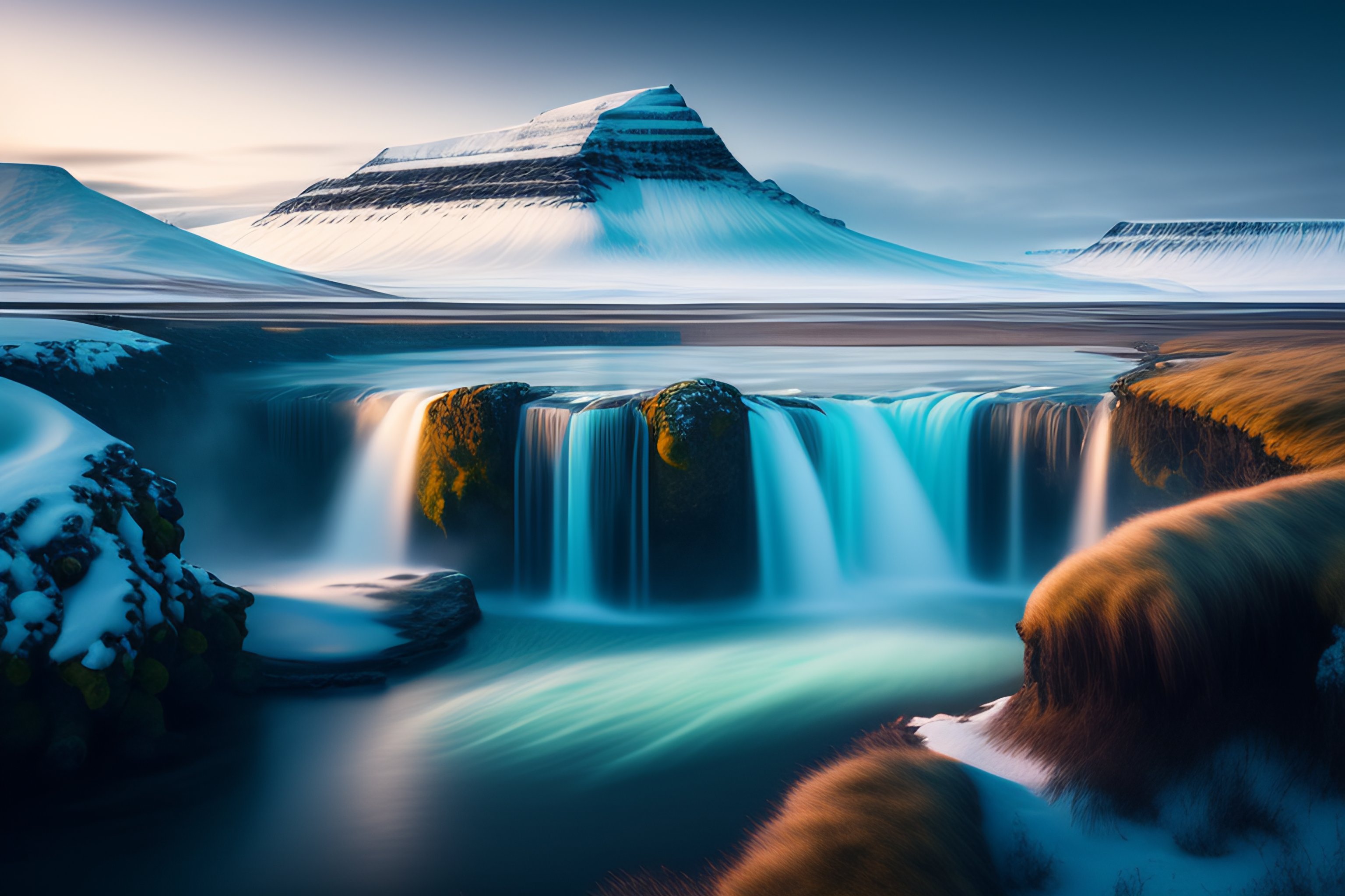 Lexica - Digital illustration, of Iceland, paysage, photorealistic ...