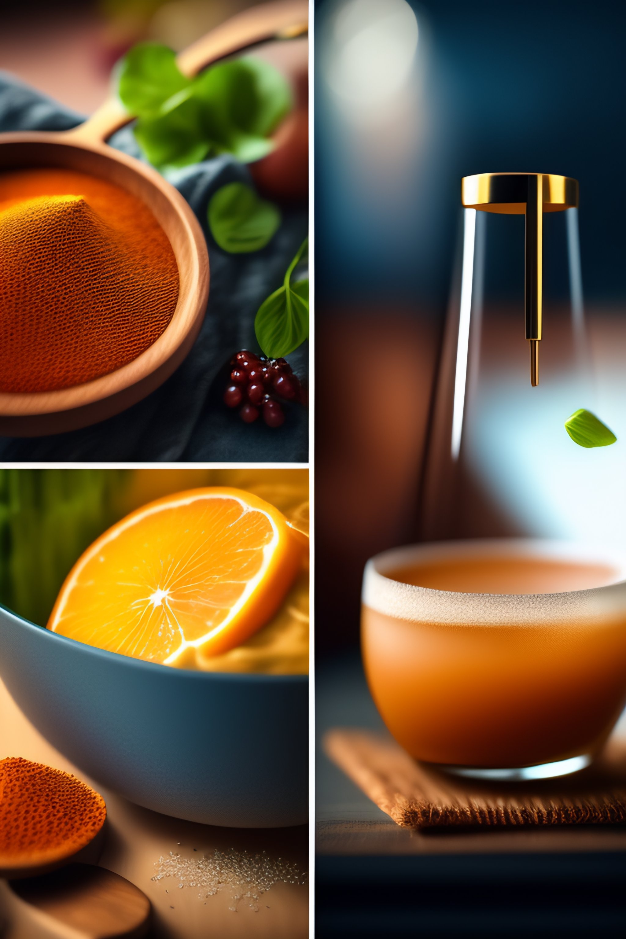 Lexica - Editorial photoshoot setup of different items that are related ...