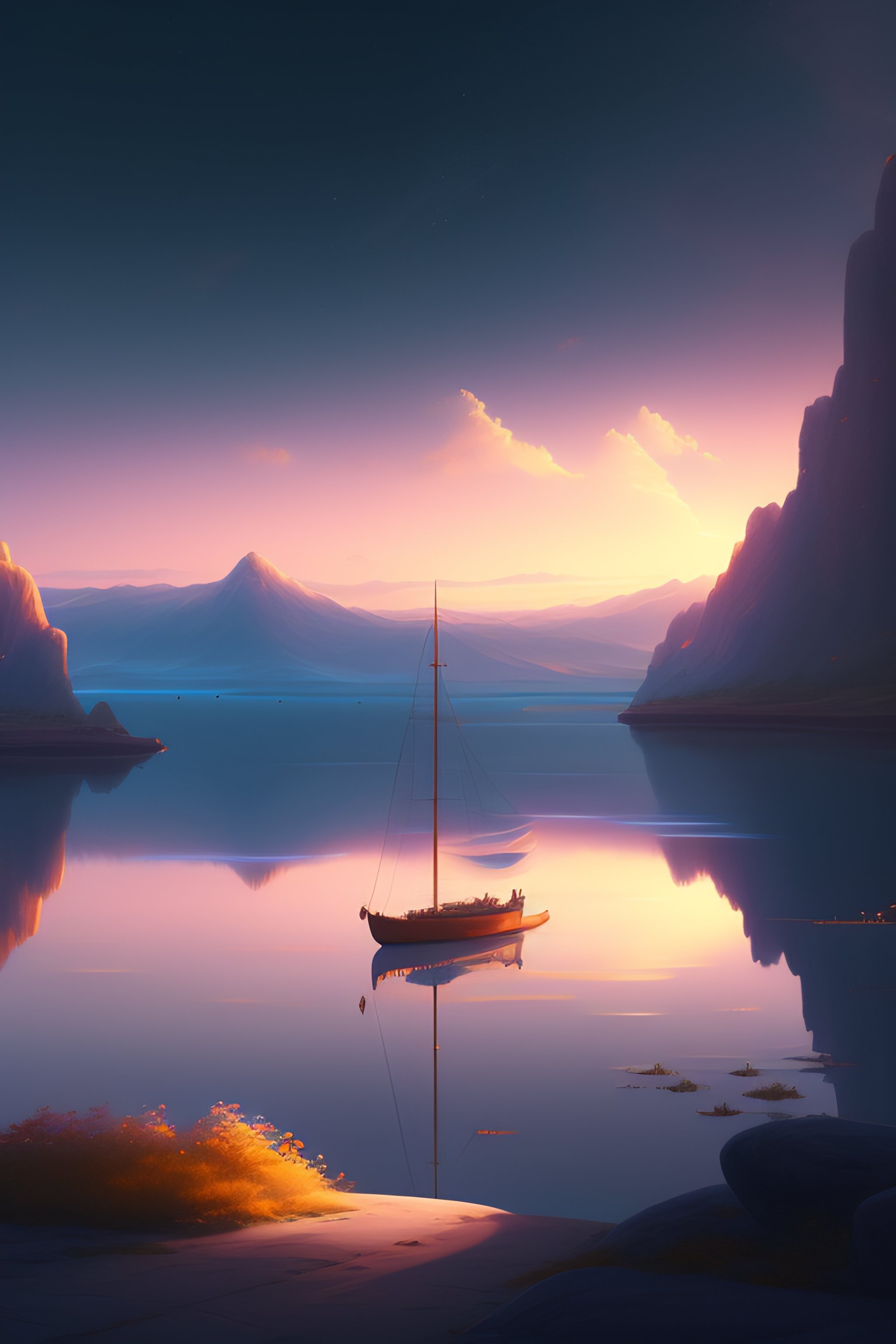 Lexica - Highly detailed oil painting, Studio Ghibli, Jessica Rossier ...