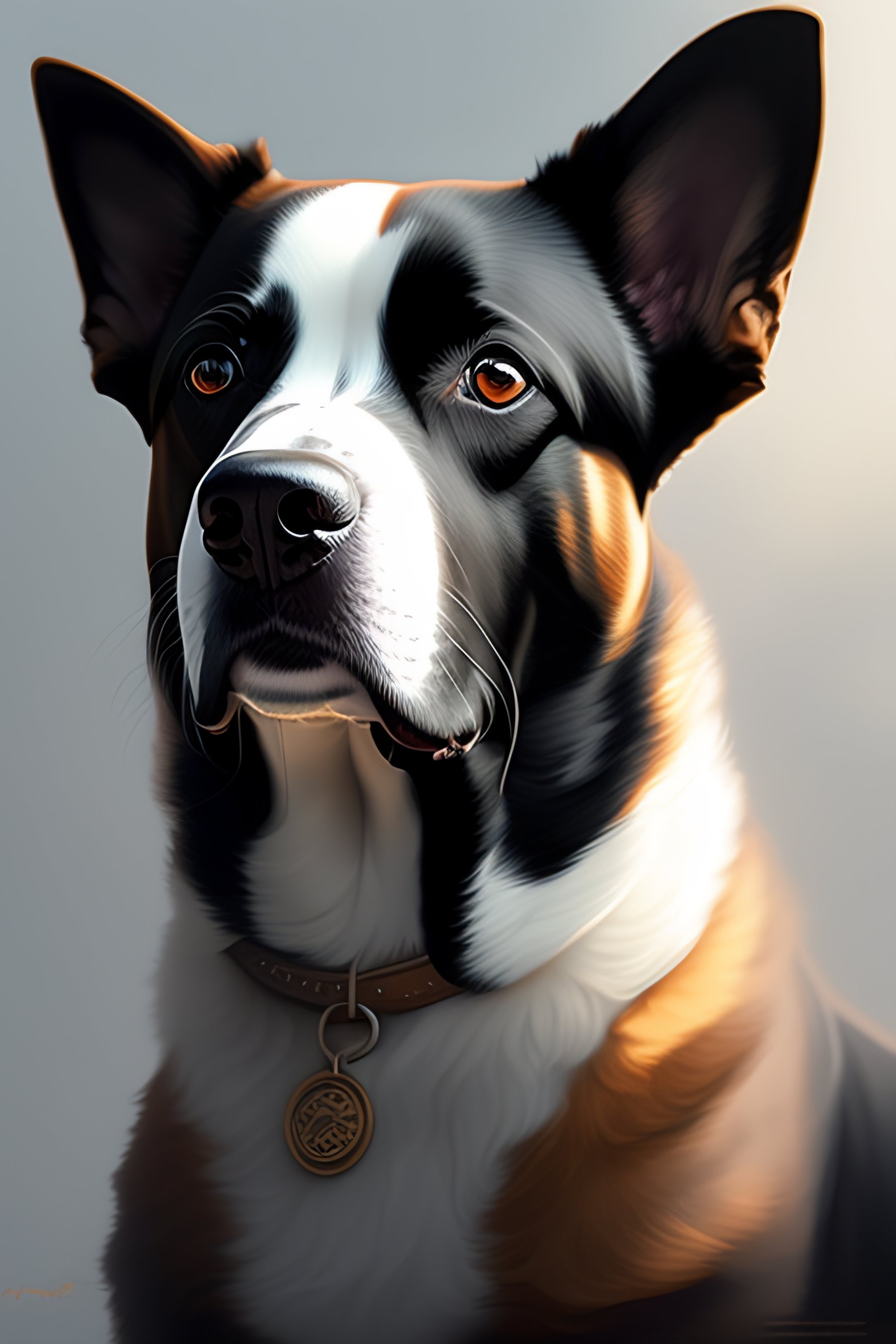 Lexica - Very detailed masterpiece of dog,portrait, artstation, concept ...