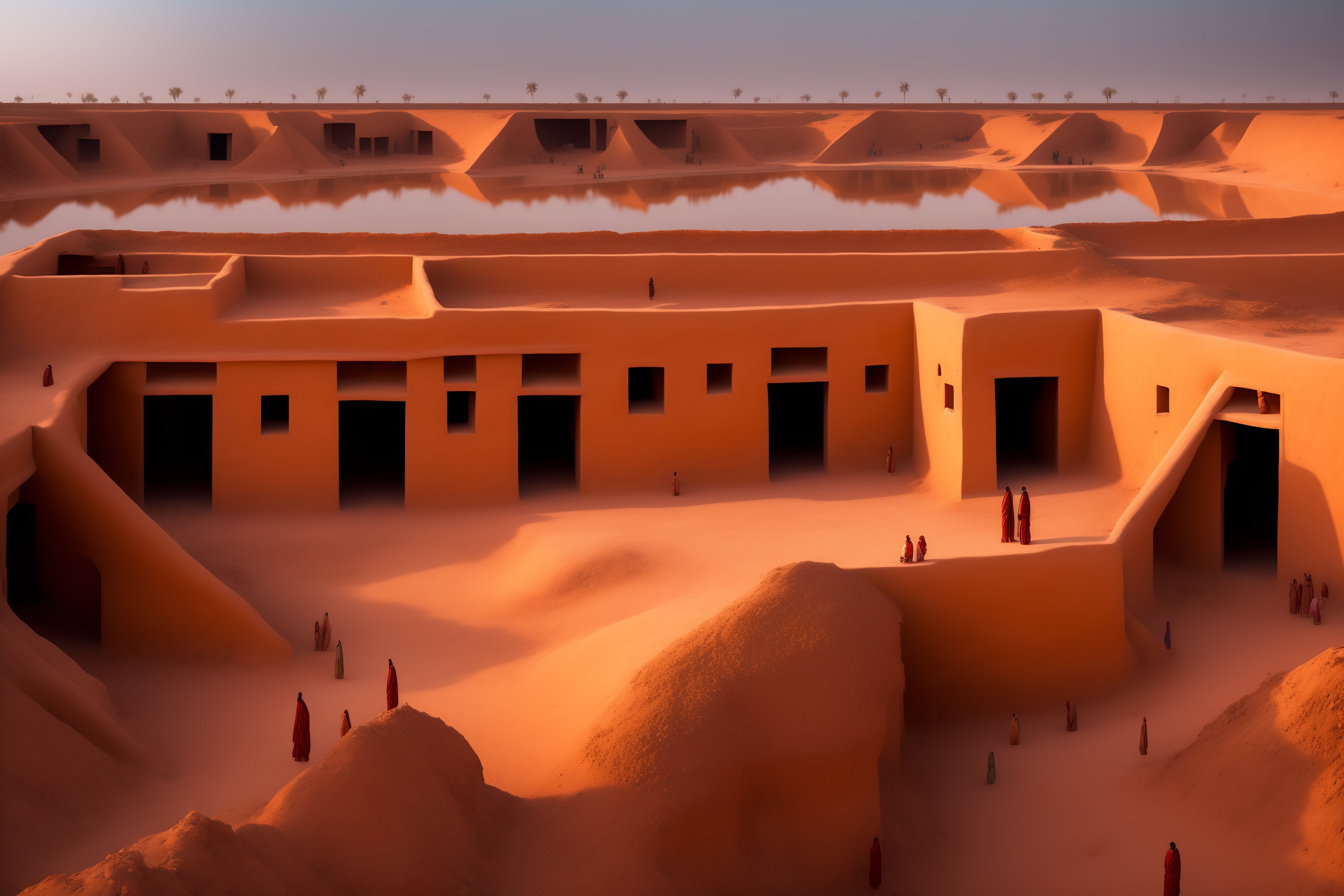 Lexica - Women standing, Indus valley, Sindhi Pakistan, 3500BC, Indus ...