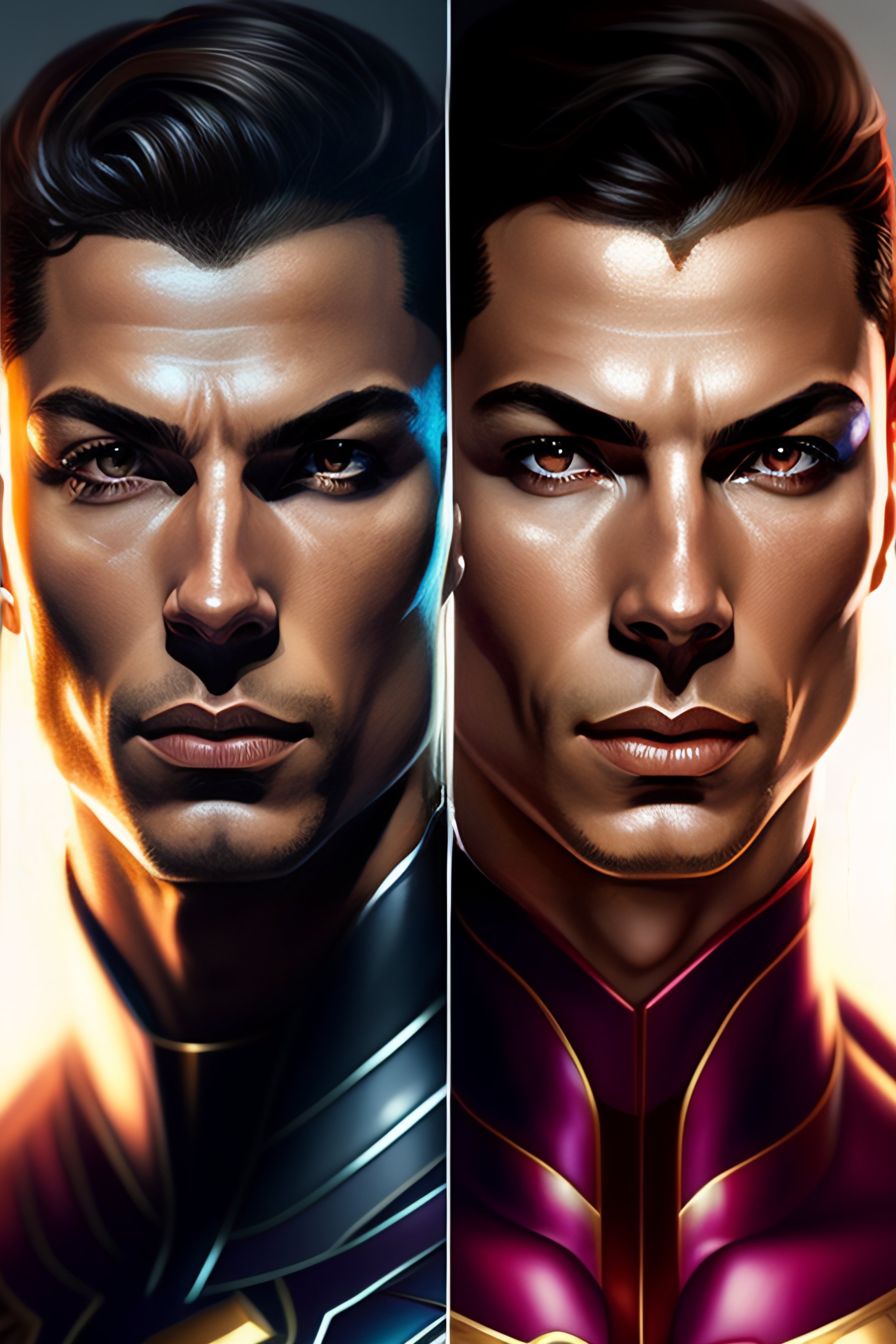 Lexica - Cristiano ronaldo as marvel characters, realistic portrait ...