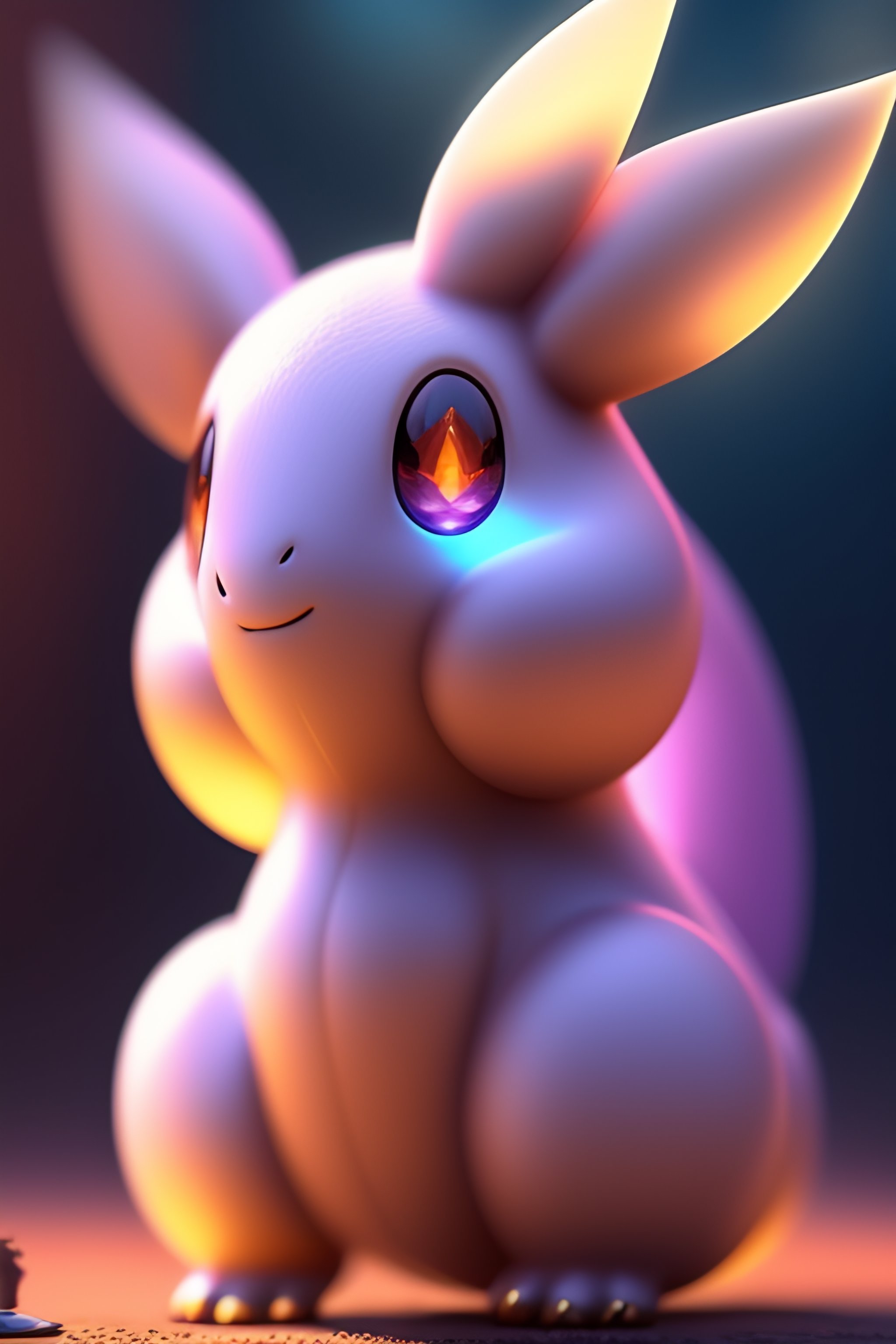 Lexica - A cute ghost type pokemon:: by beeple and James Gilleard and ...