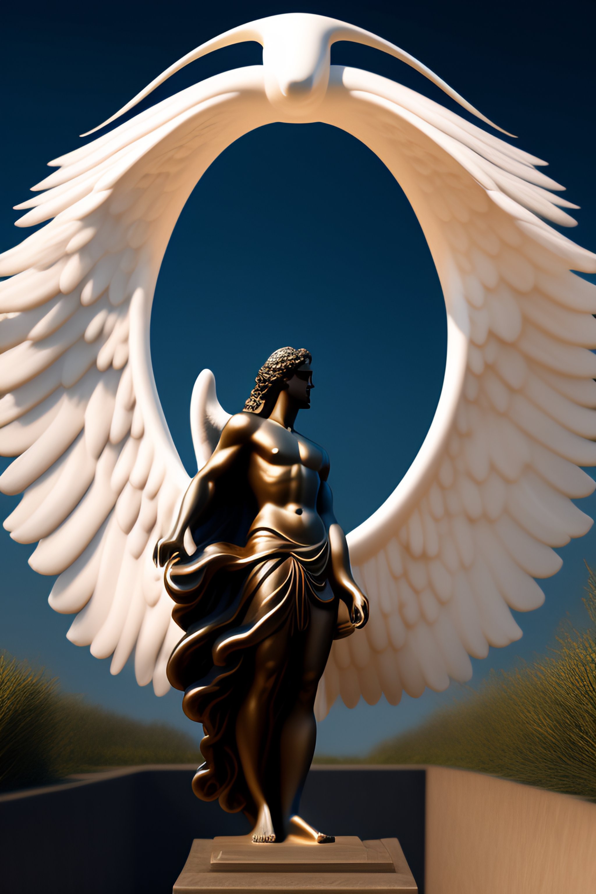 Lexica - Photo-realistic angel