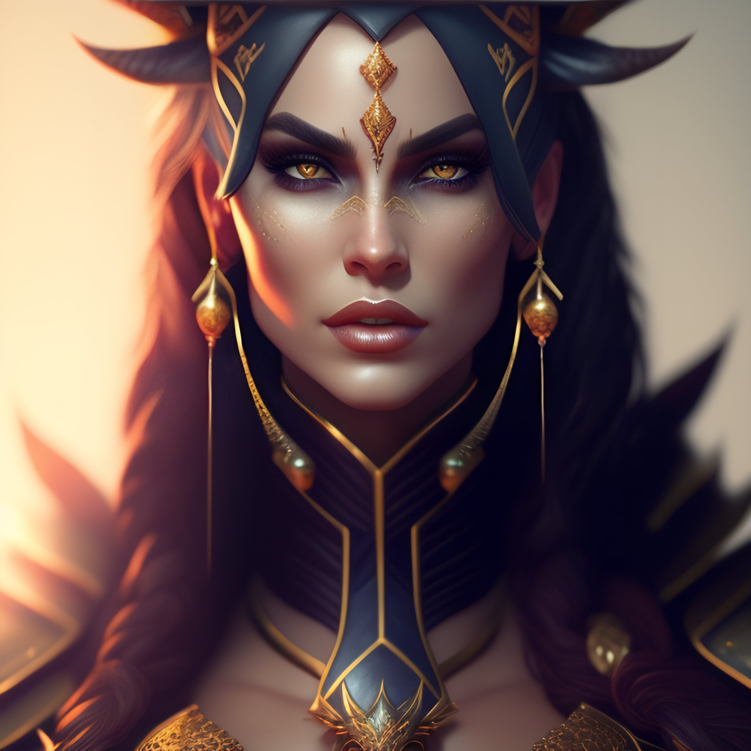 Lexica - Huntress, highly detailed, artstation, soft light, sharp focus ...