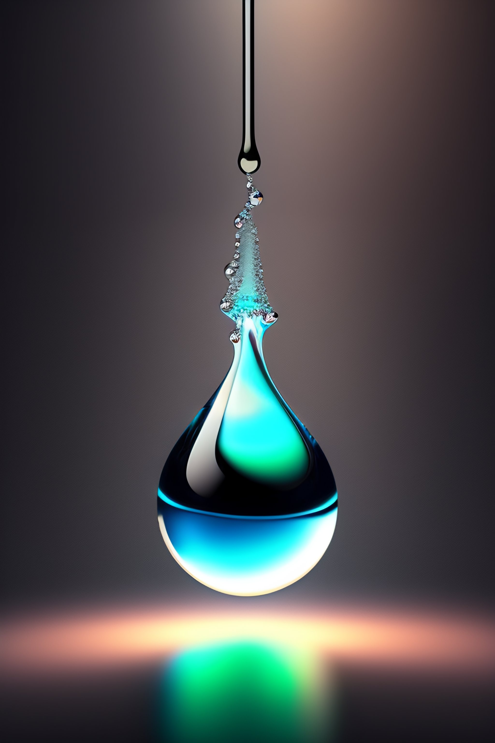 Animated Water Drop Wallpaper