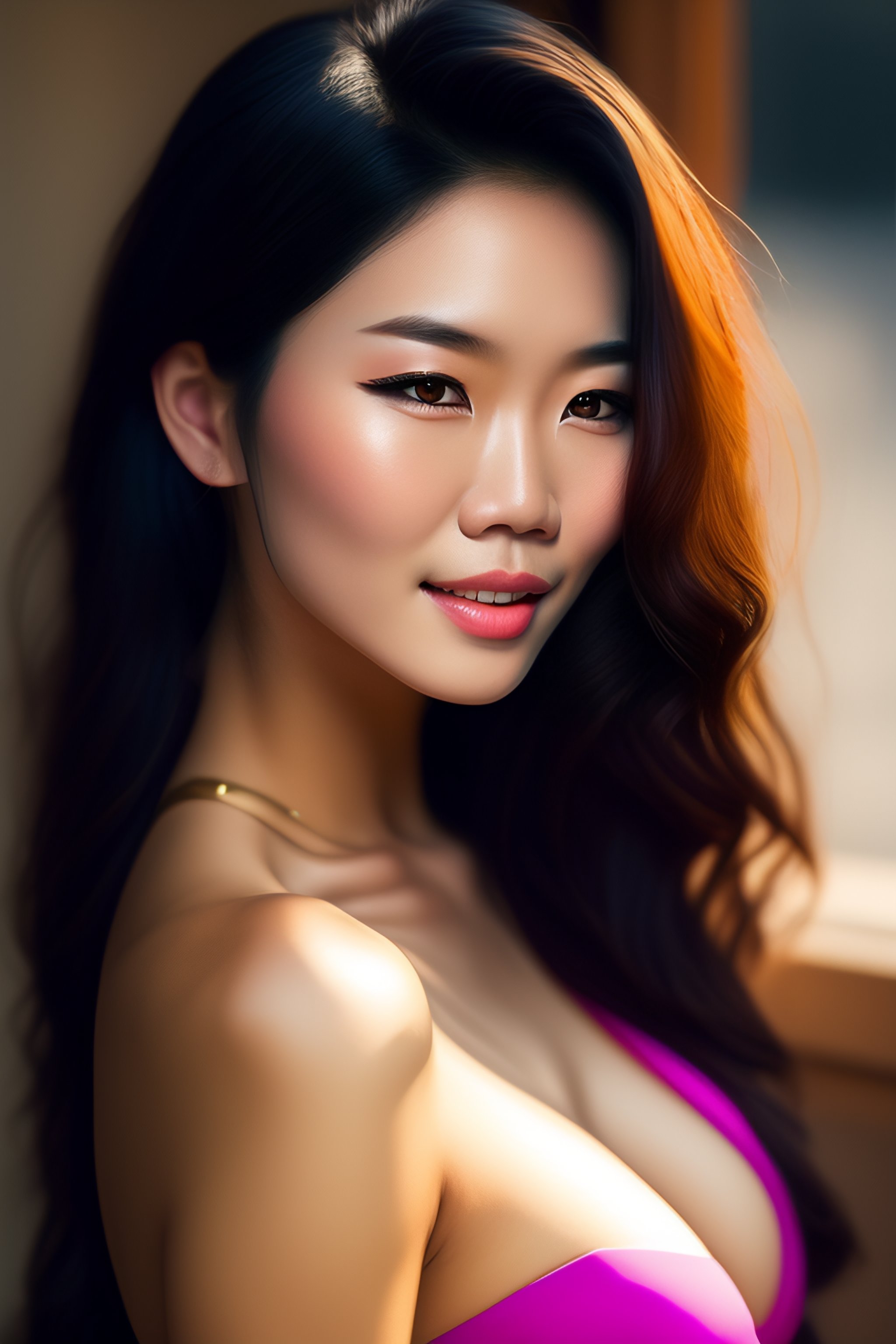 Lexica - Young woman, asian, nice body
