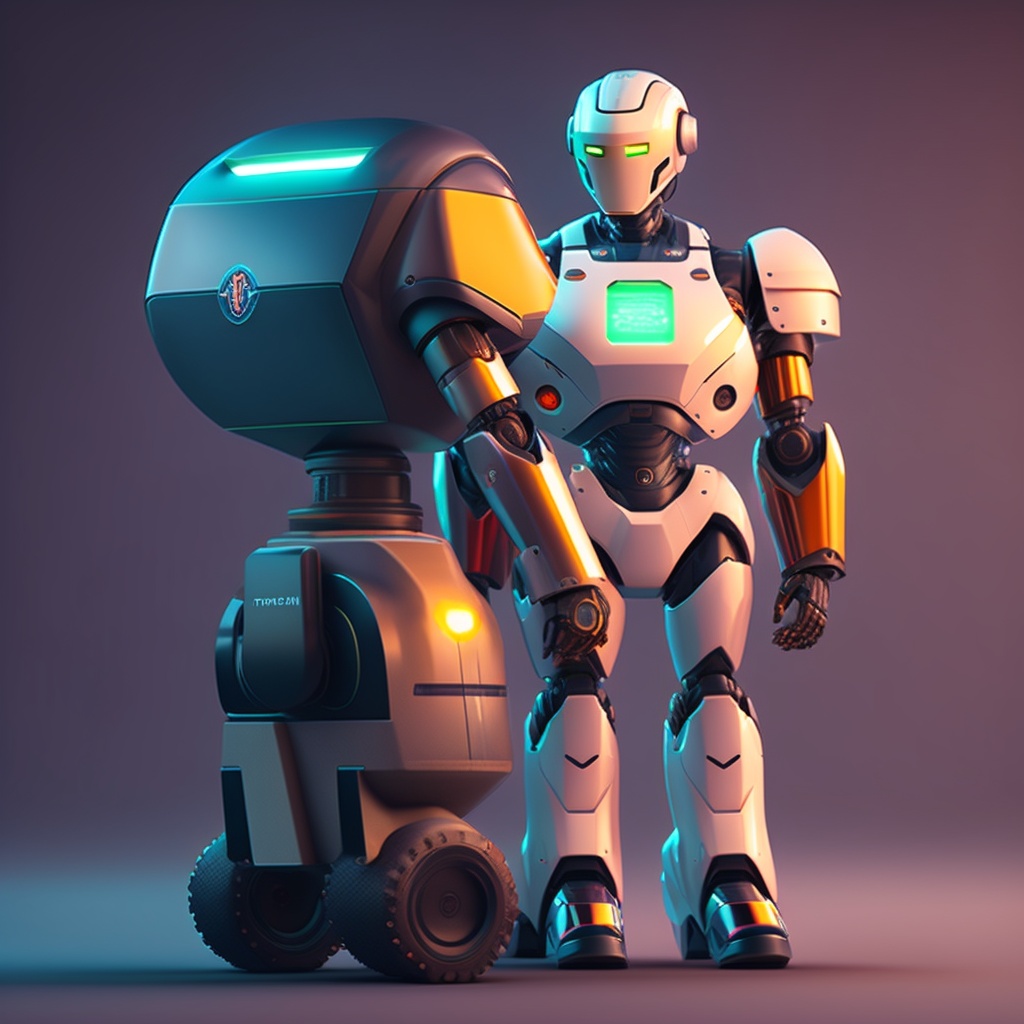 Lexica - Robot performing a task that requires human intelligence, such ...