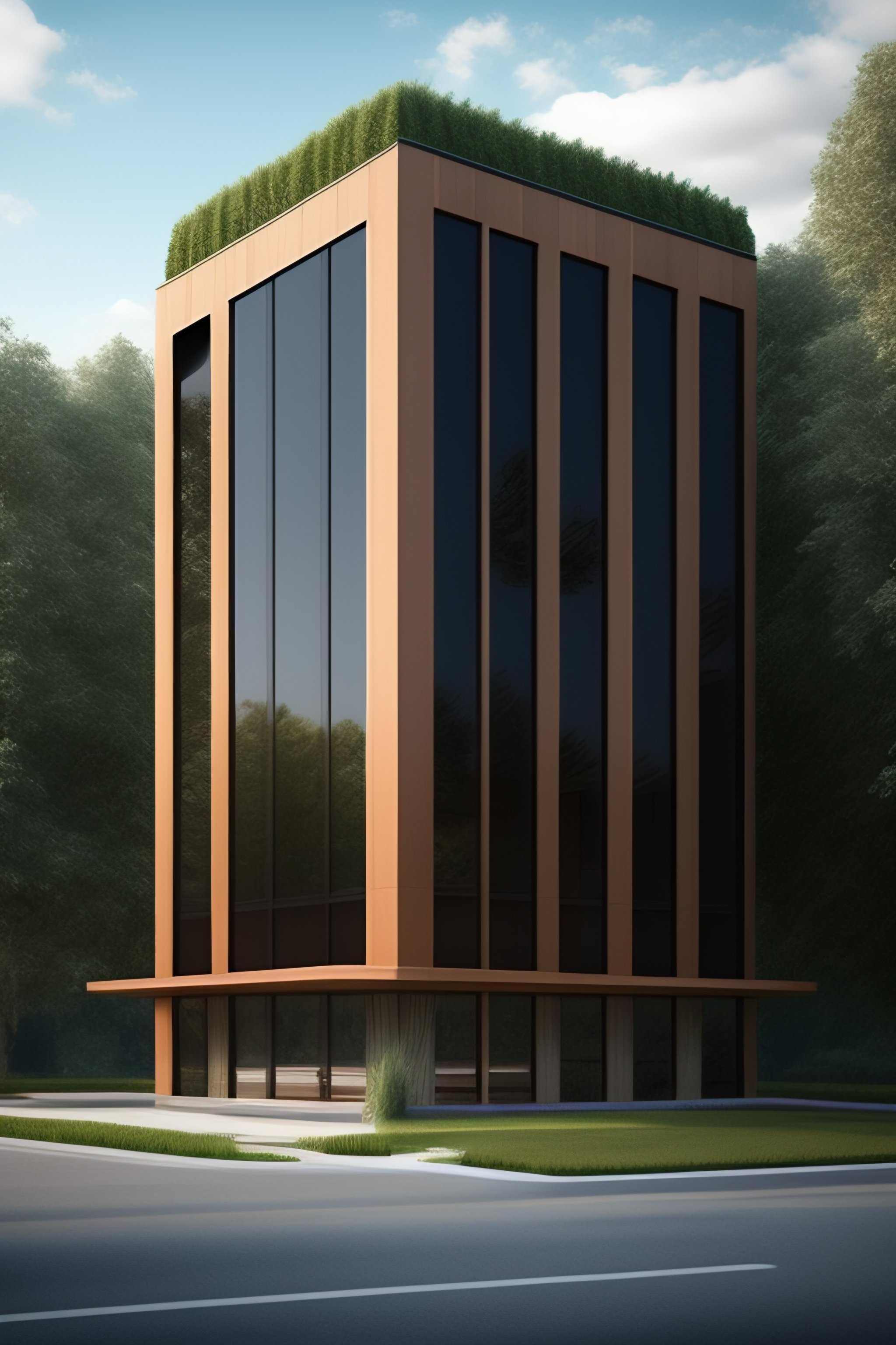 Lexica - Howard Rourke style building