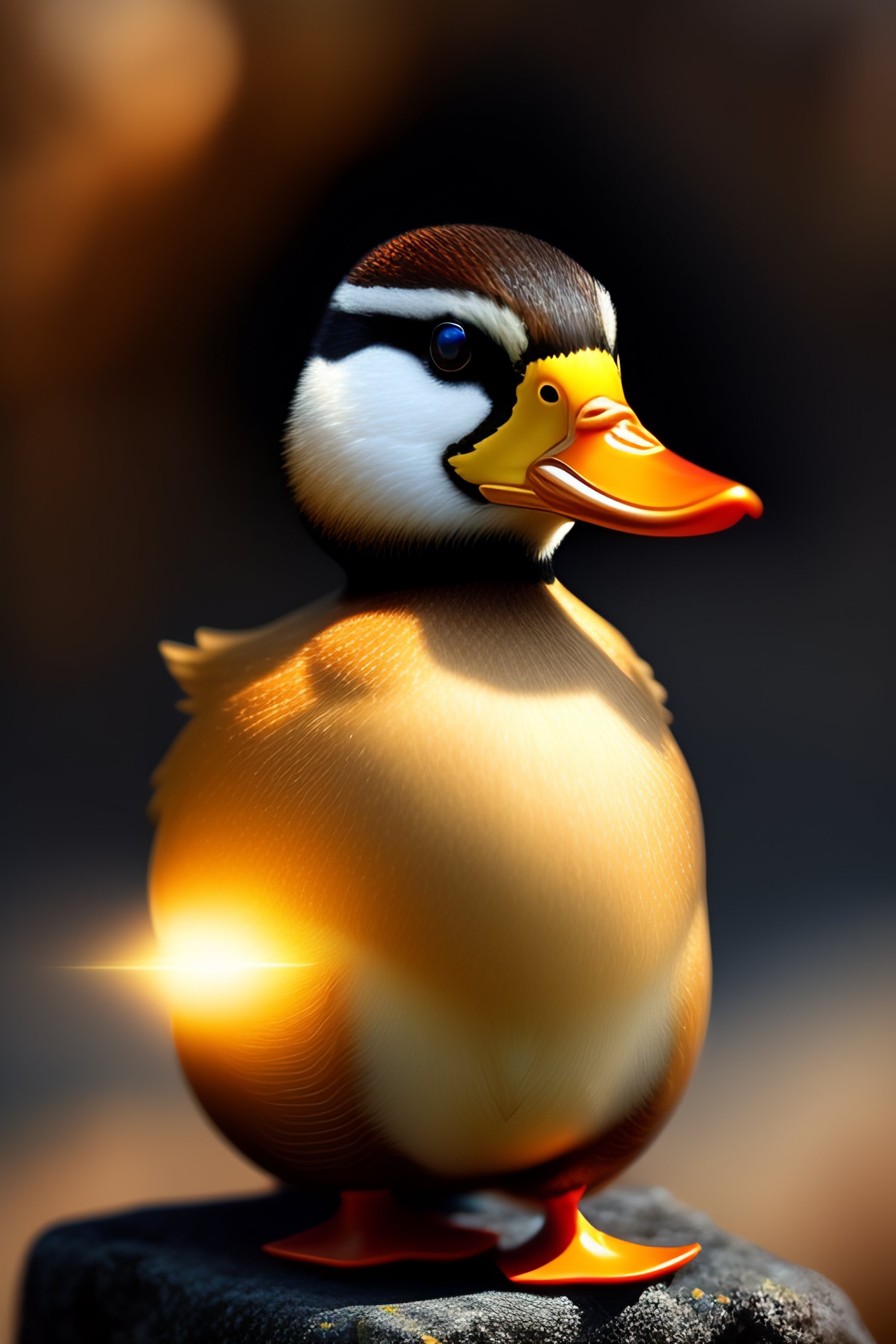 Lexica - A duck with divine powers of thor