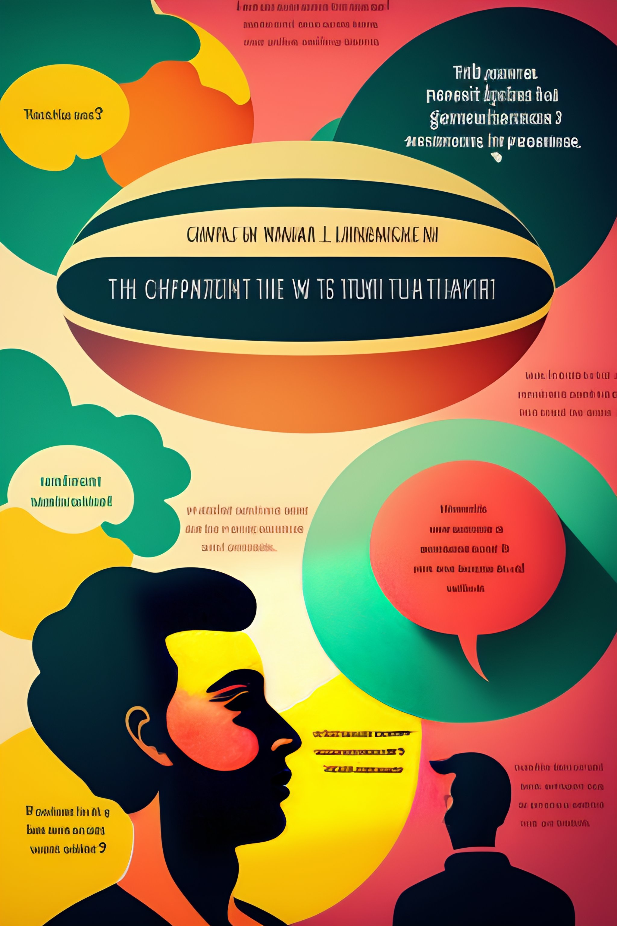 Lexica - A speech bubble with text in multiple languages, representing the exchange of ideas and ...