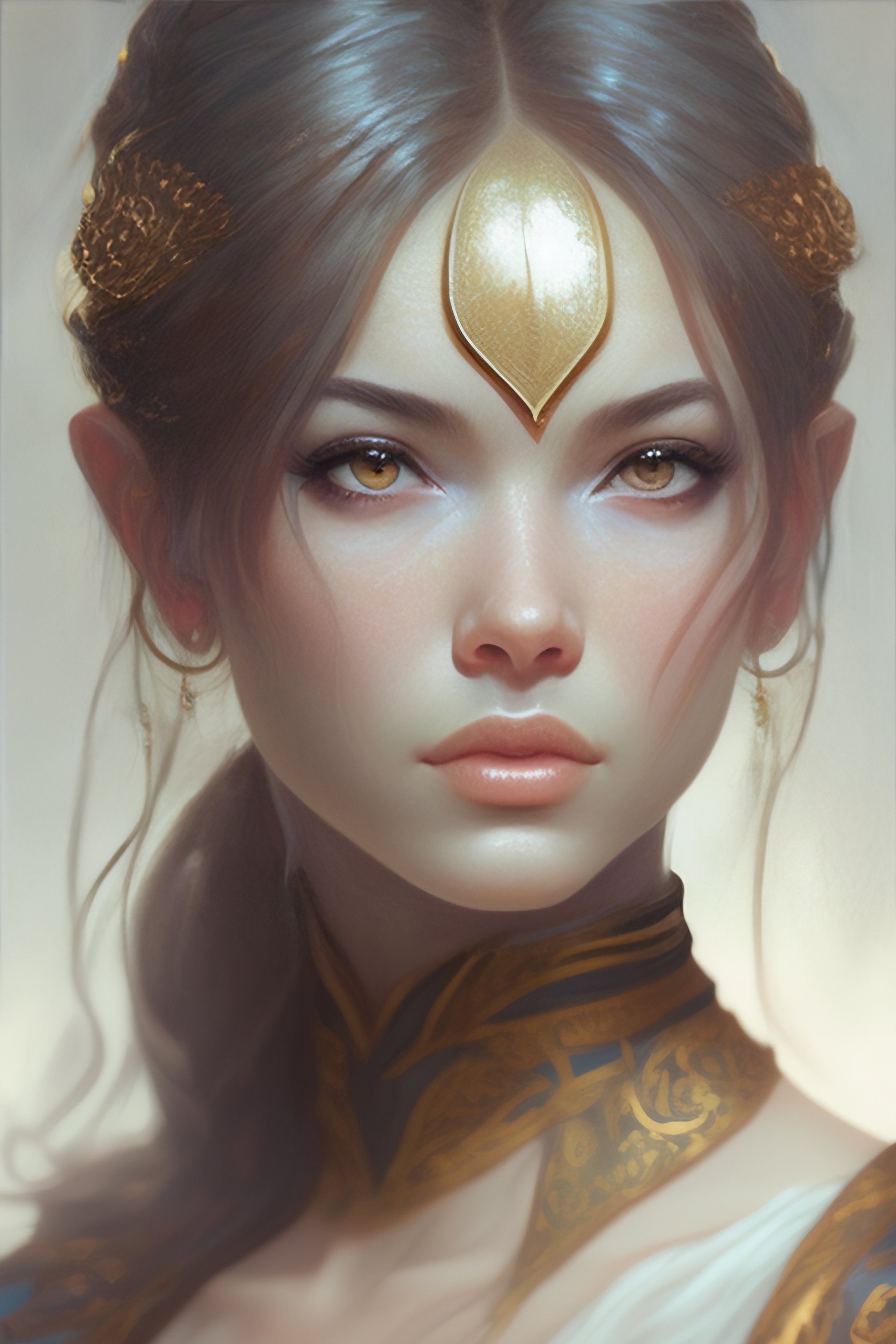 Lexica Portrait Of Beautiful Cute Goblin Girl Fantasy Dandd Intricate Elegant Highly