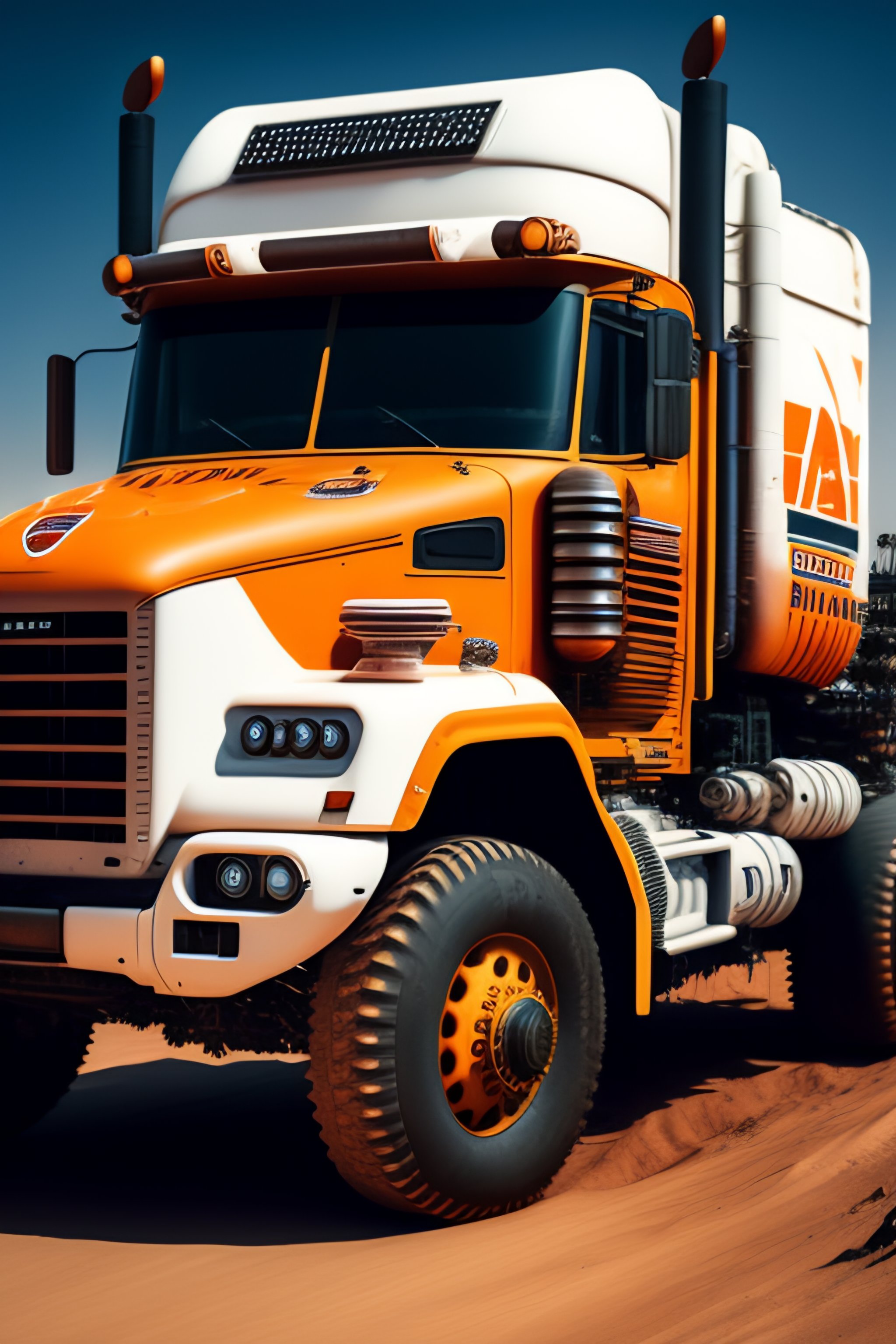 Nasa Truck Side View