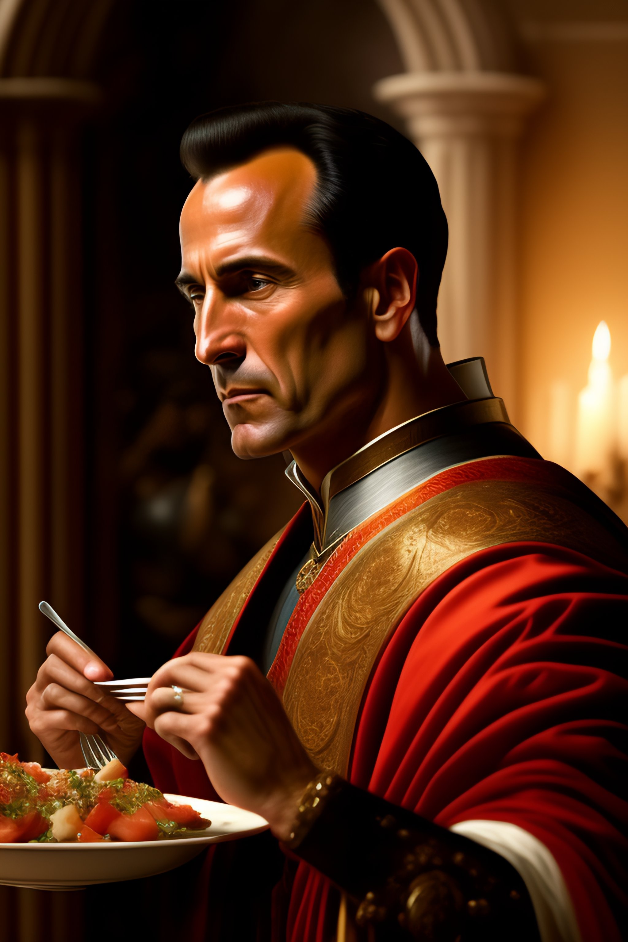 Lexica - Julius caesar eating dinner