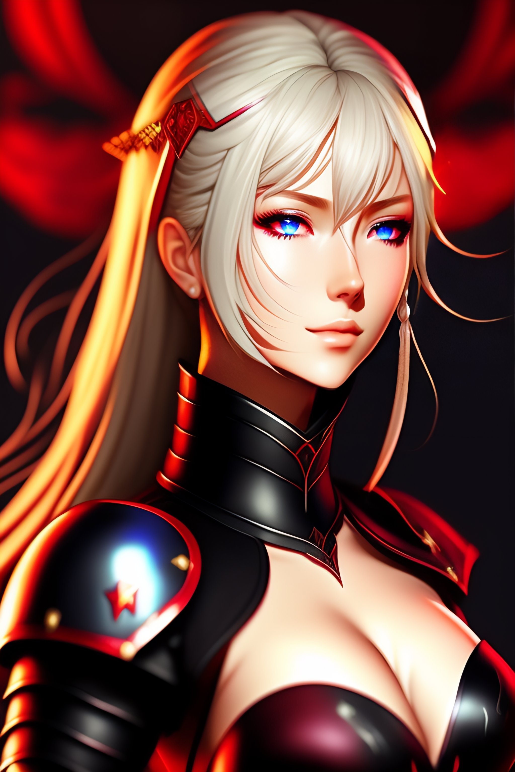 Lexica - Saber Alter, Artoria Pendragon Alter, Black Armor, Red Highlights