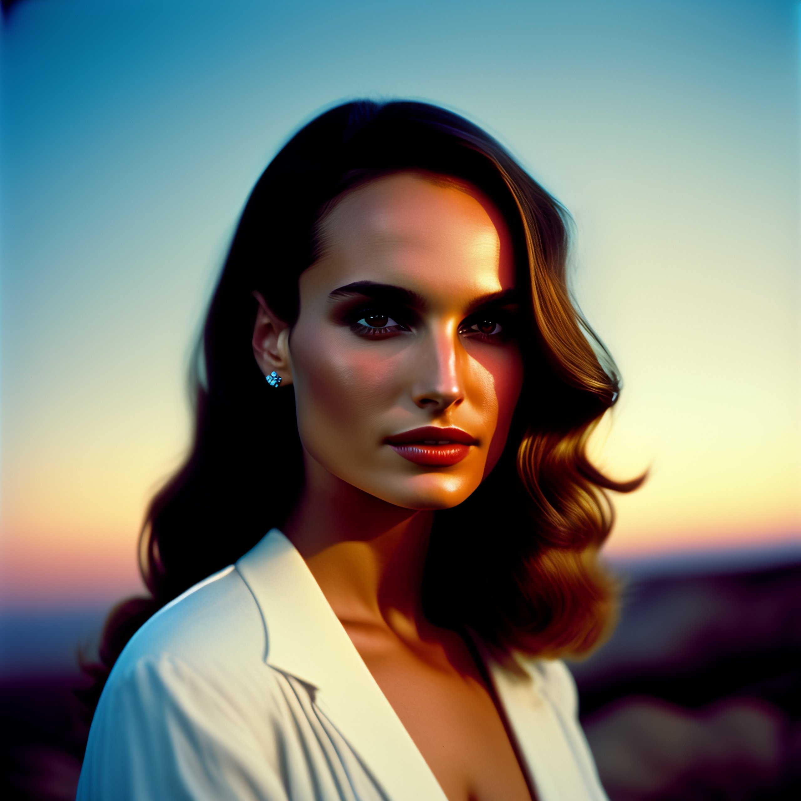 Lexica - 2 3 years old natalie portman profile avatar picture, canon ...