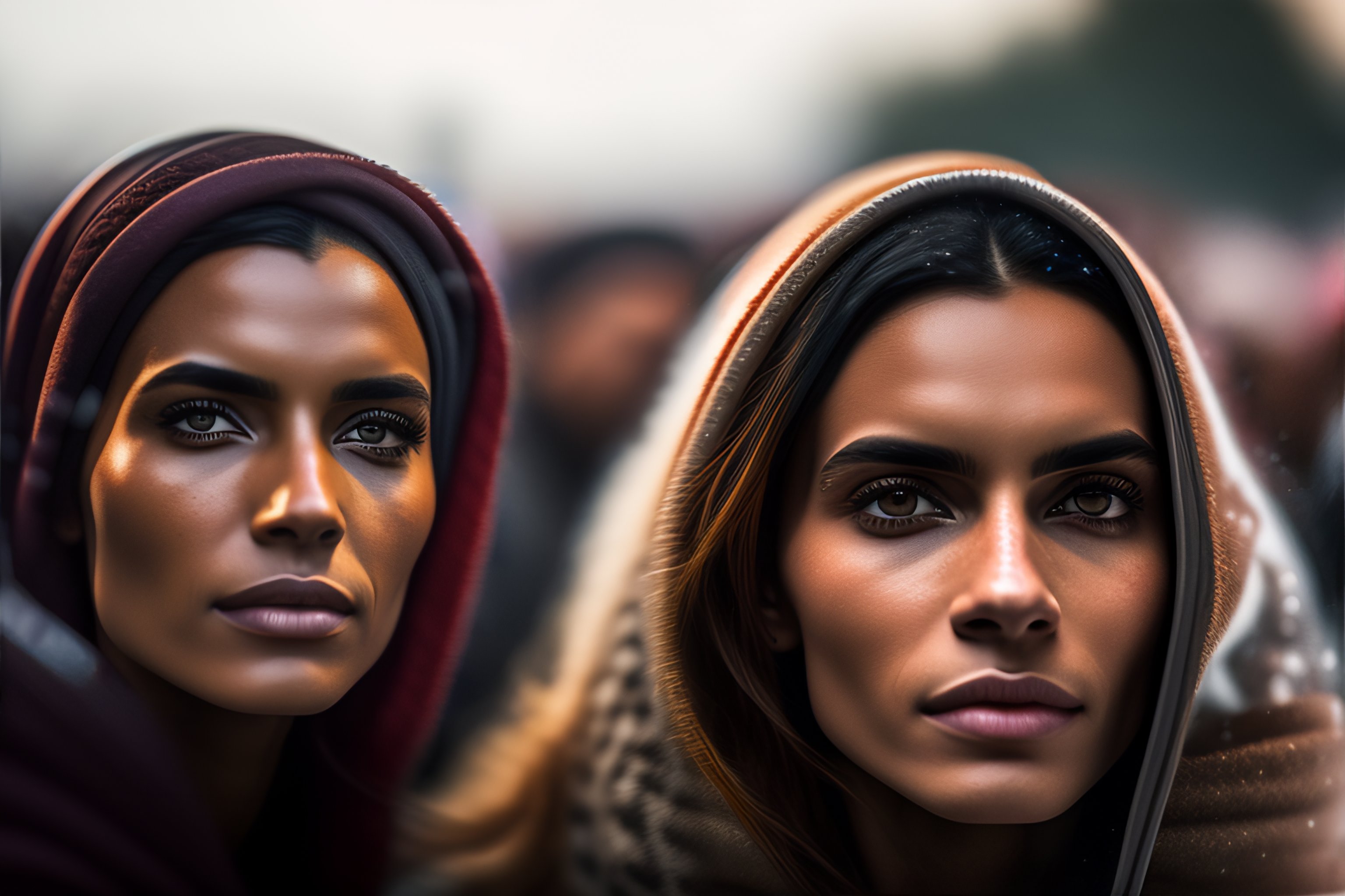 Lexica - Croud , faces, Ultra hd! editorial, structured , iso 400 ...