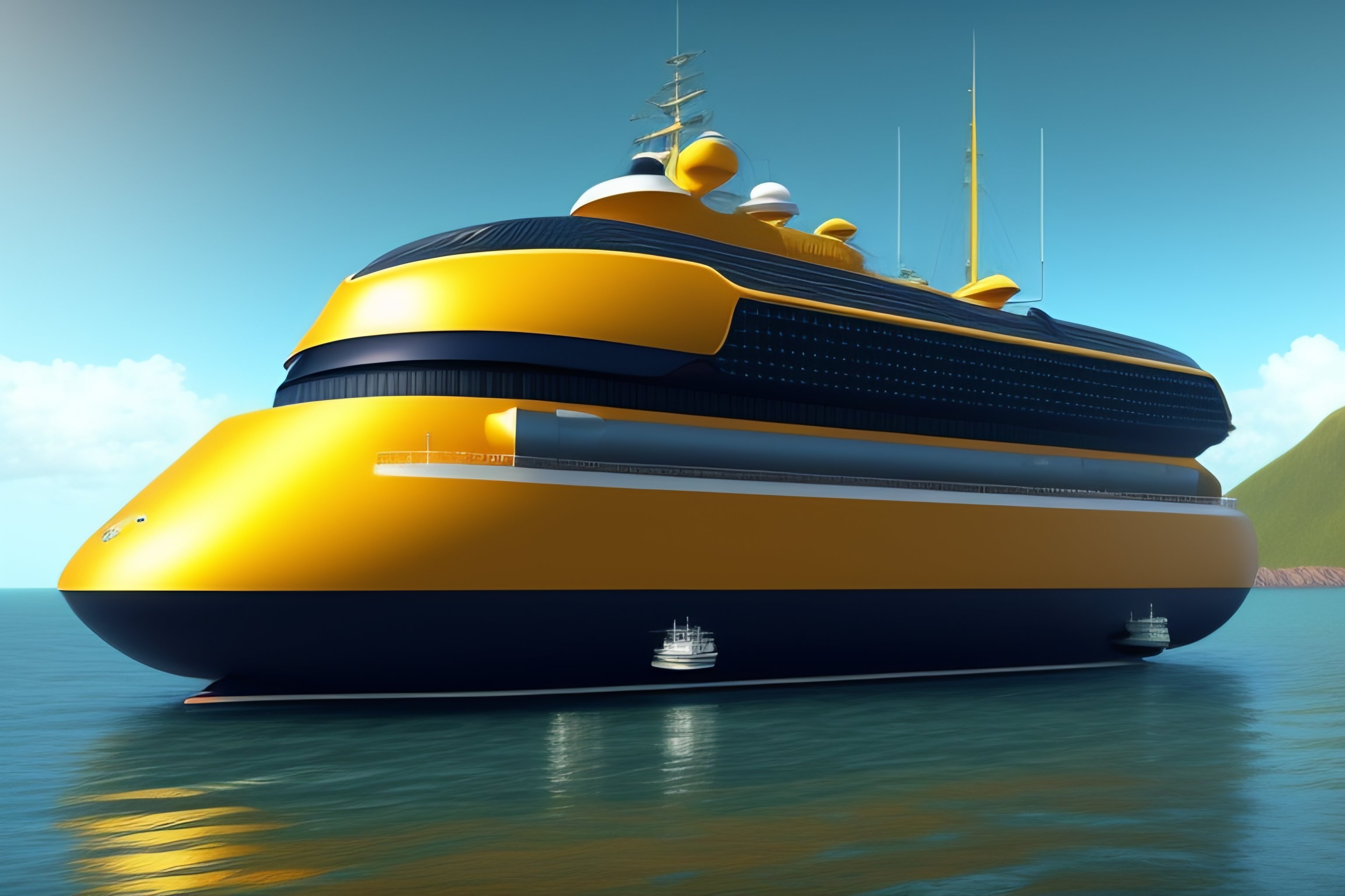 Lexica - Project of a realistic small transport ship for the islands ...