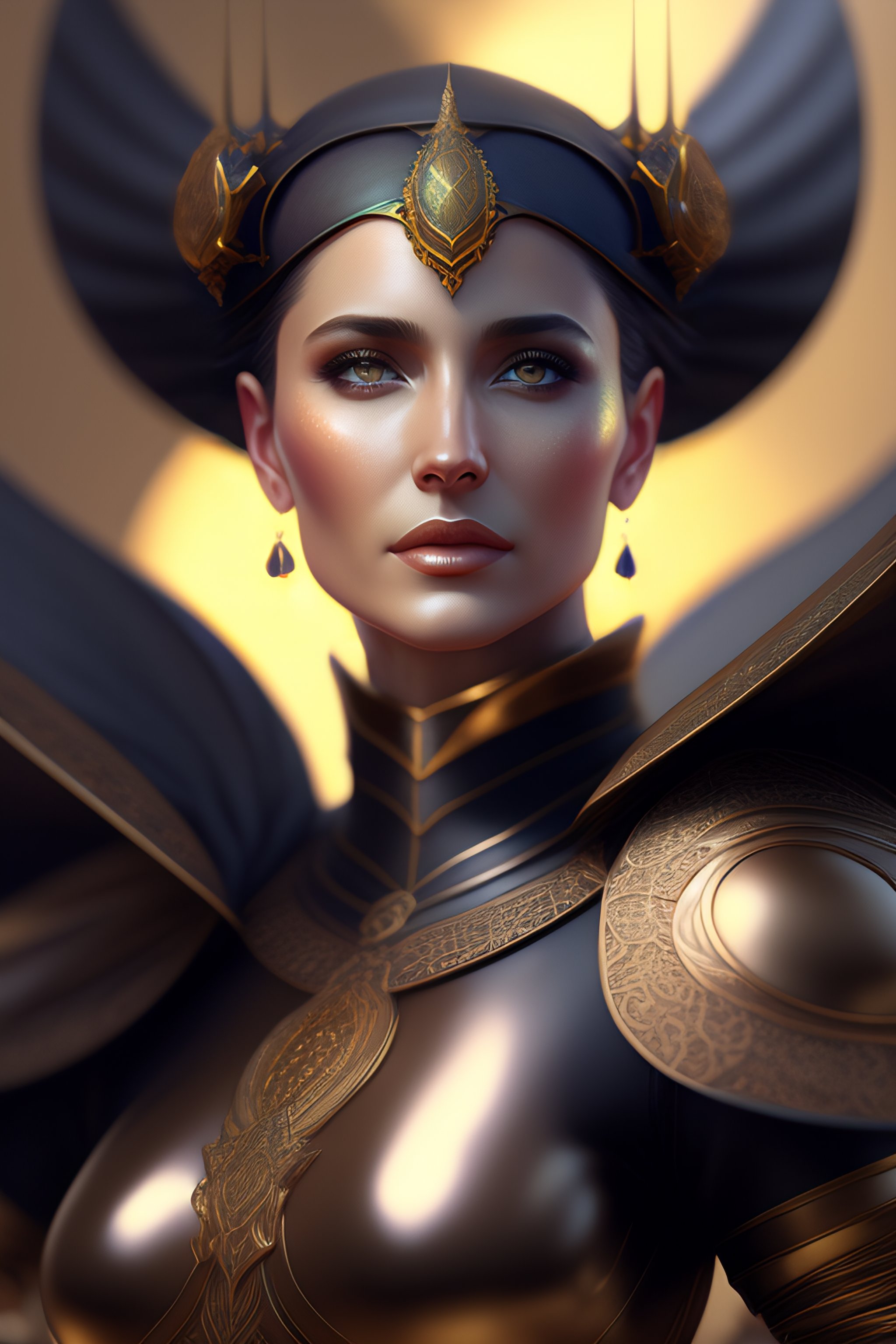 Lexica - Allison Mack, devotion, intense, longing, intricate armour ...