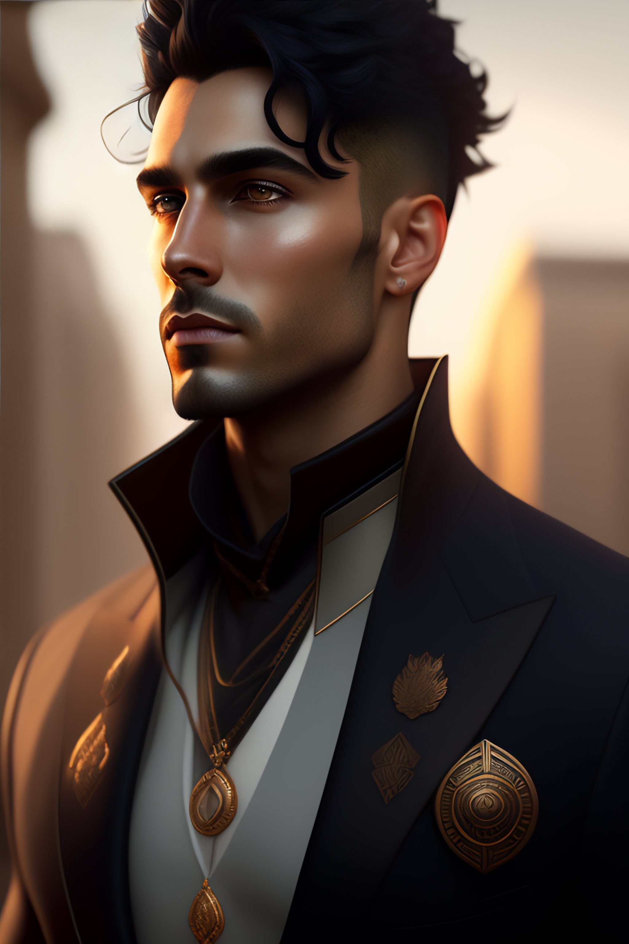 Lexica - Ultra realistic, Ravid Plotnik in nice modern clothes, black ...