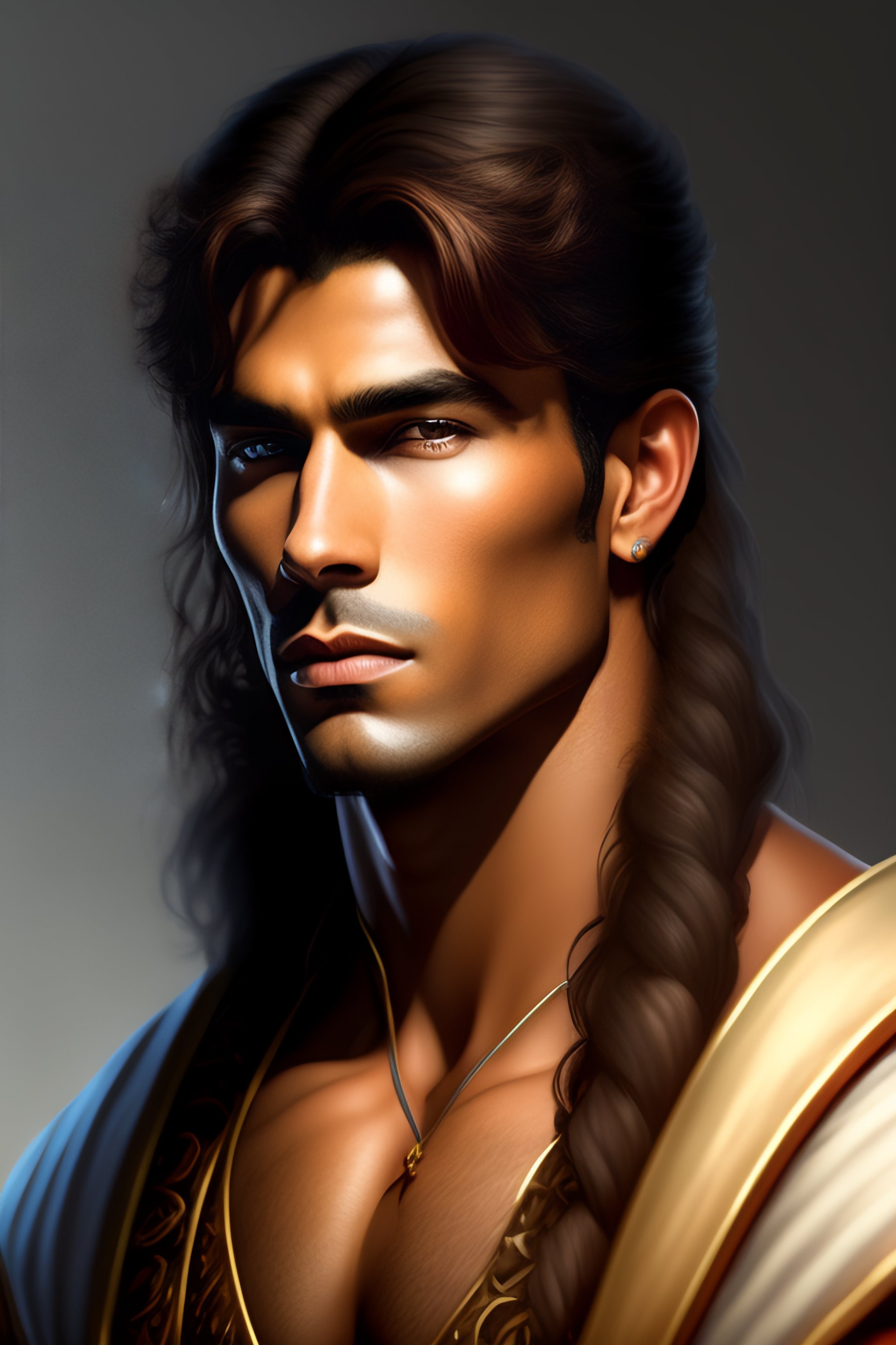 Lexica - Dnd portrait male